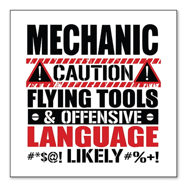 DistinctInk Custom Bumper Sticker - 4" x 4" Decorative Decal - White ...