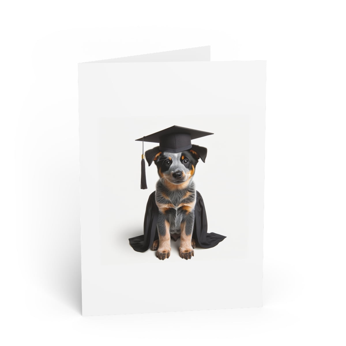 DistinctInk Greeting Card / Note Card - Australian Cattle Dog Puppy ...