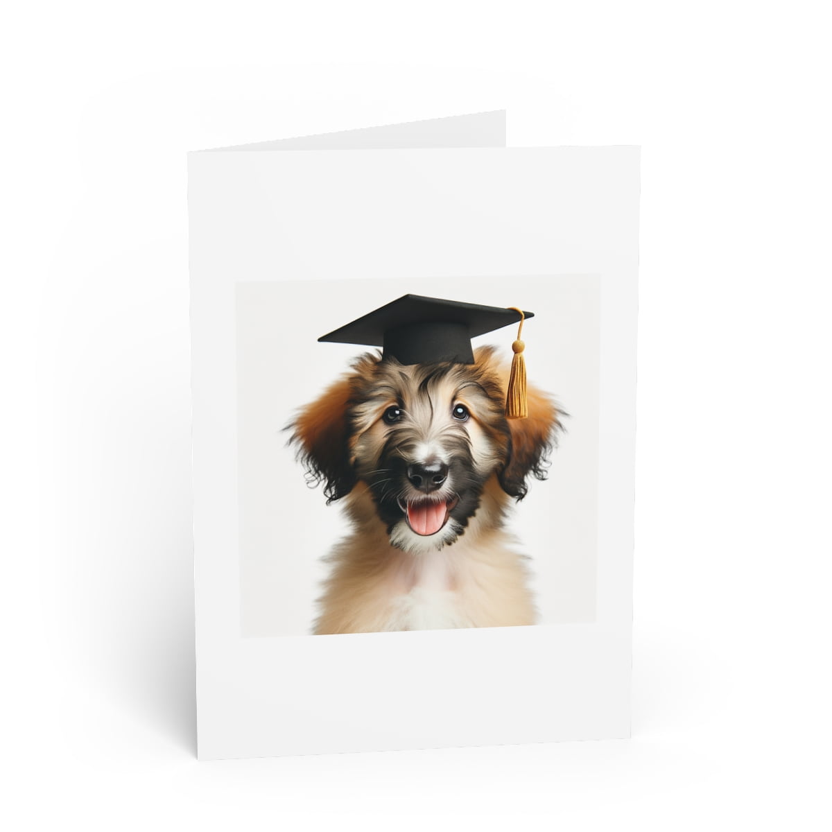 DistinctInk Greeting Card / Note Card - Berger Picard Puppy Graduation ...
