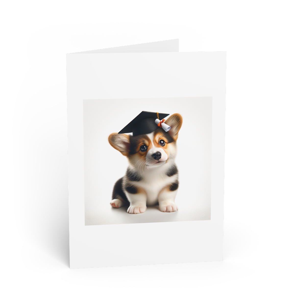DistinctInk Greeting Card / Note Card - Cardigan Welsh Corgi Puppy ...
