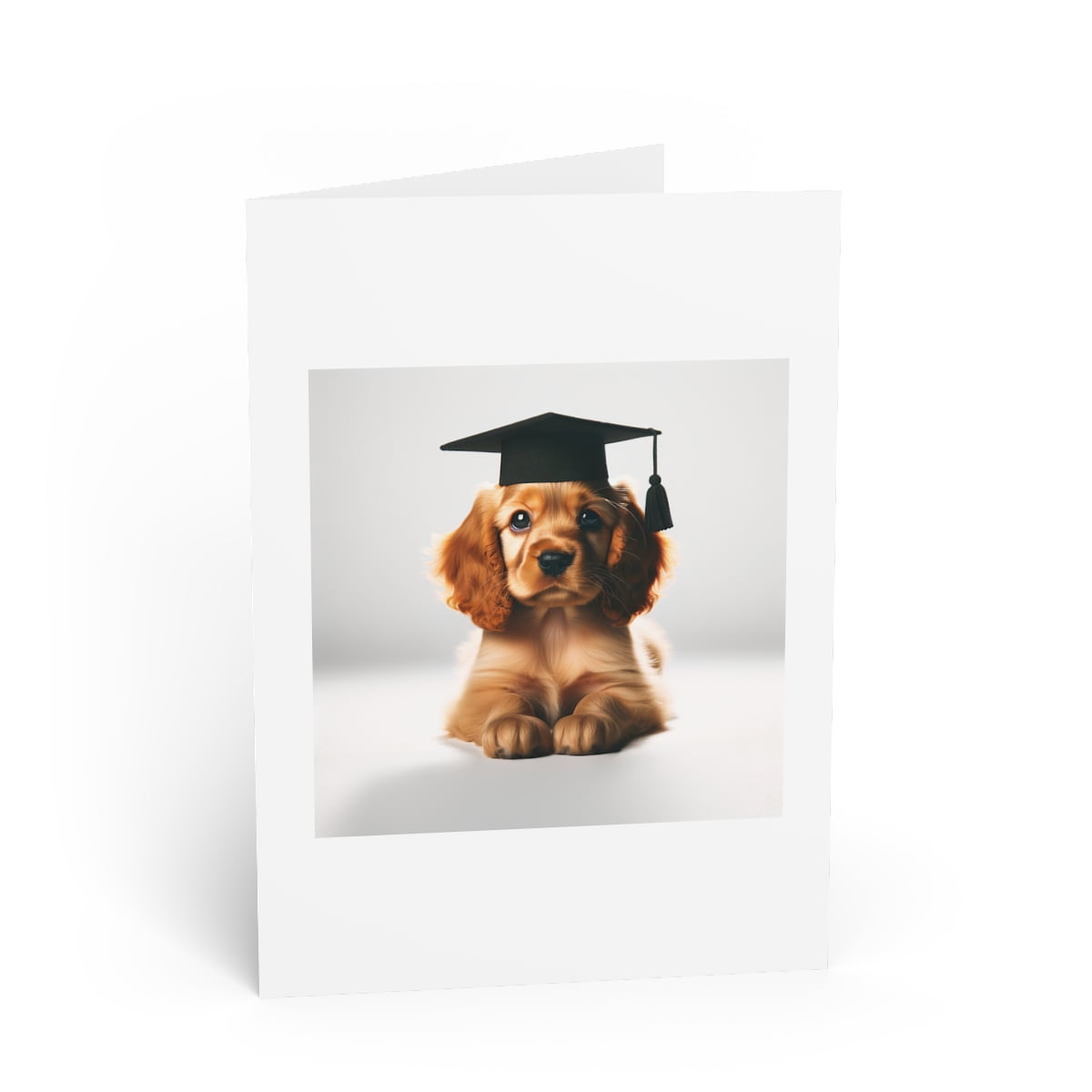 DistinctInk Greeting Card / Note Card - English Cocker Spaniel Puppy ...
