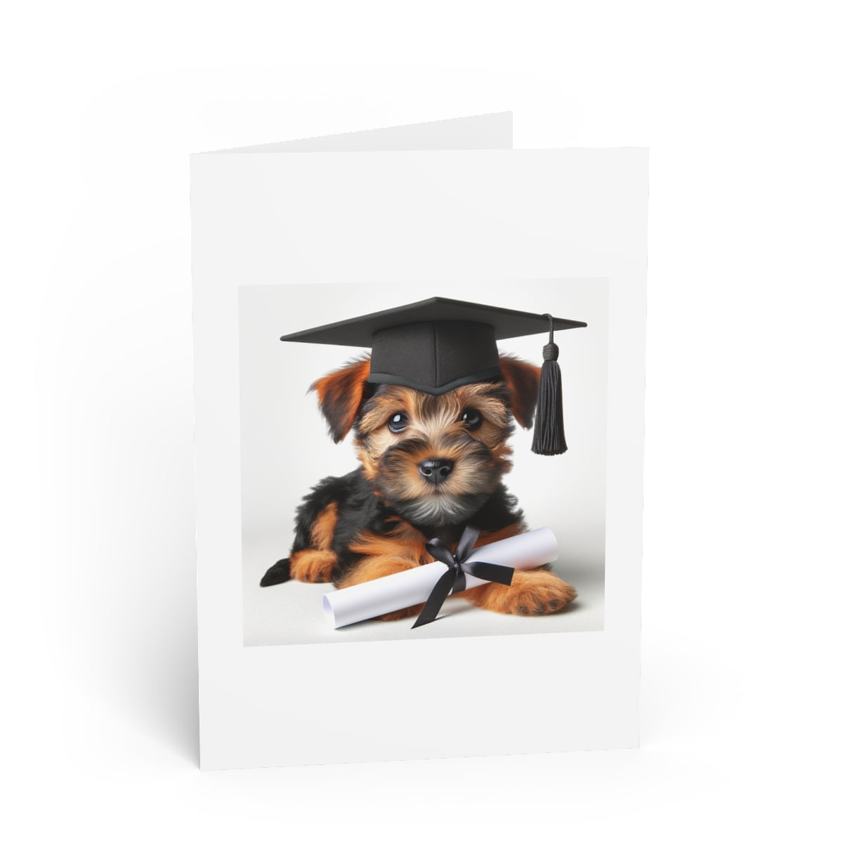 DistinctInk Greeting Card / Note Card - Glen Of Imaal Terrier Puppy ...