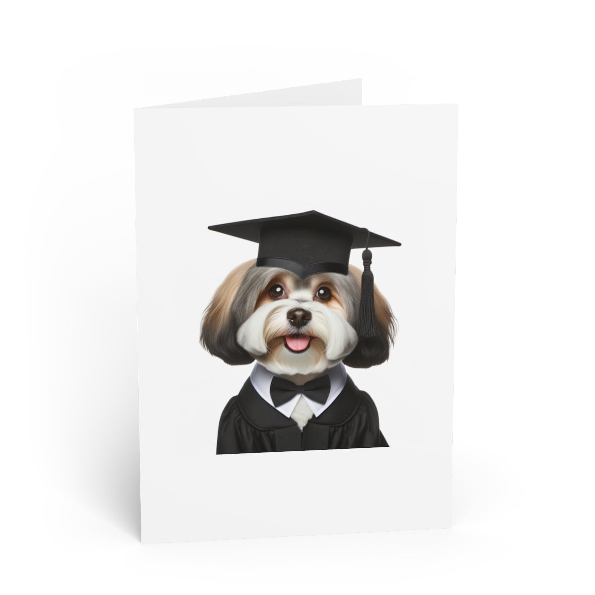 DistinctInk Greeting Card / Note Card - Havanese Graduation - PACK of ...