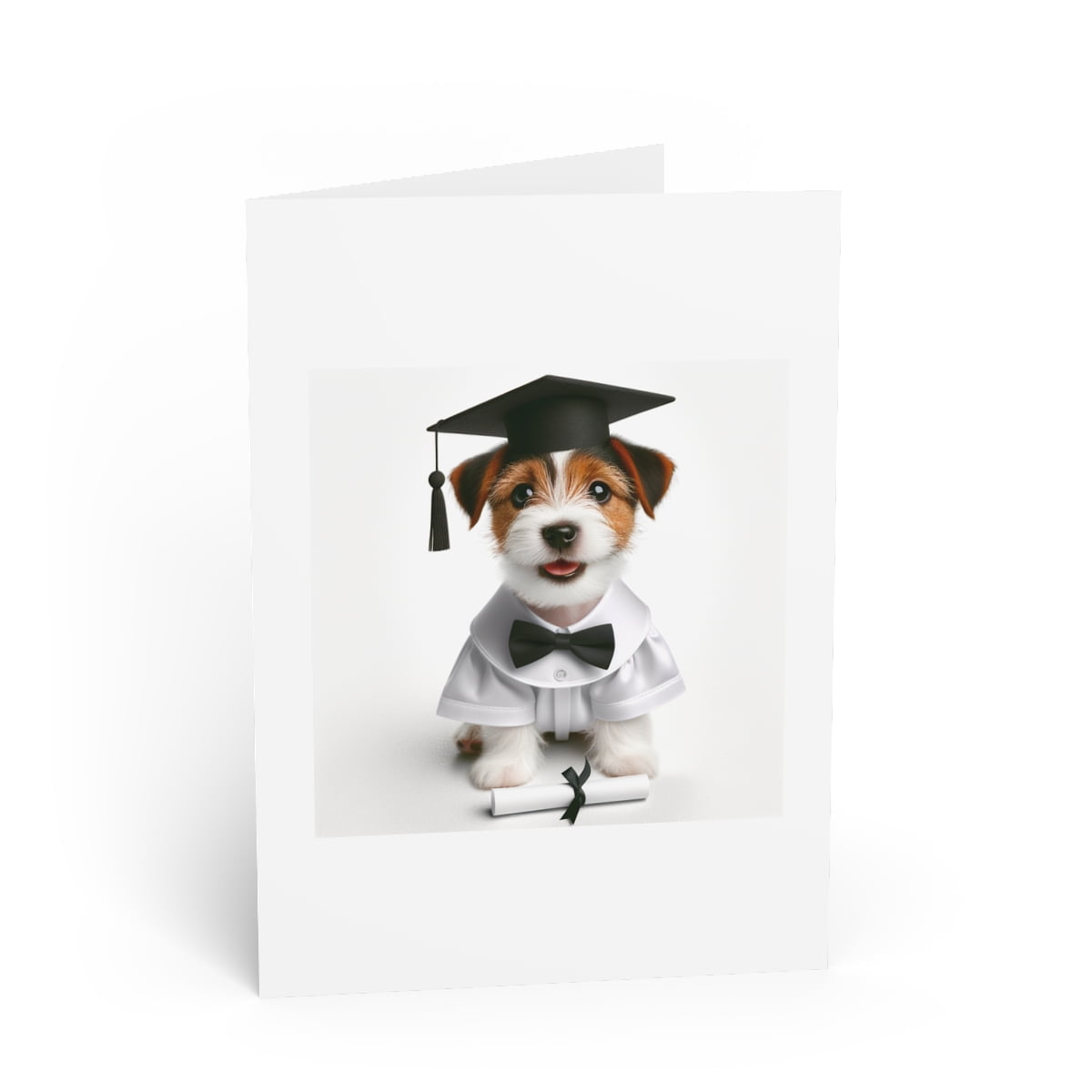 DistinctInk Greeting Card / Note Card - Parson Russell Terrier Puppy ...