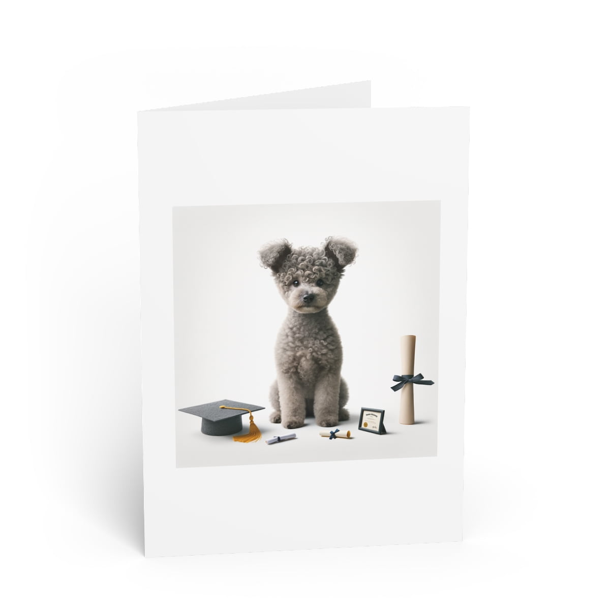 DistinctInk Greeting Card / Note Card - Pumik Graduation - PACK of 50 ...