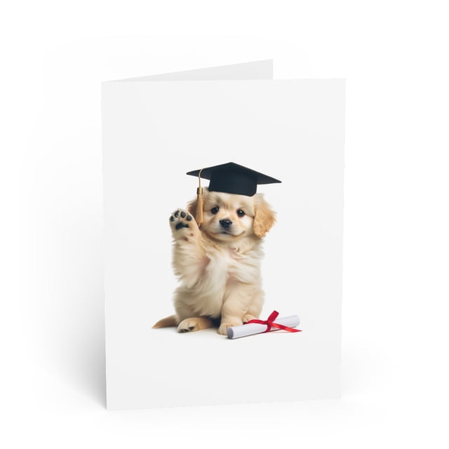 DistinctInk Greeting Card / Note Card - Tibetan Spaniel Puppy ...