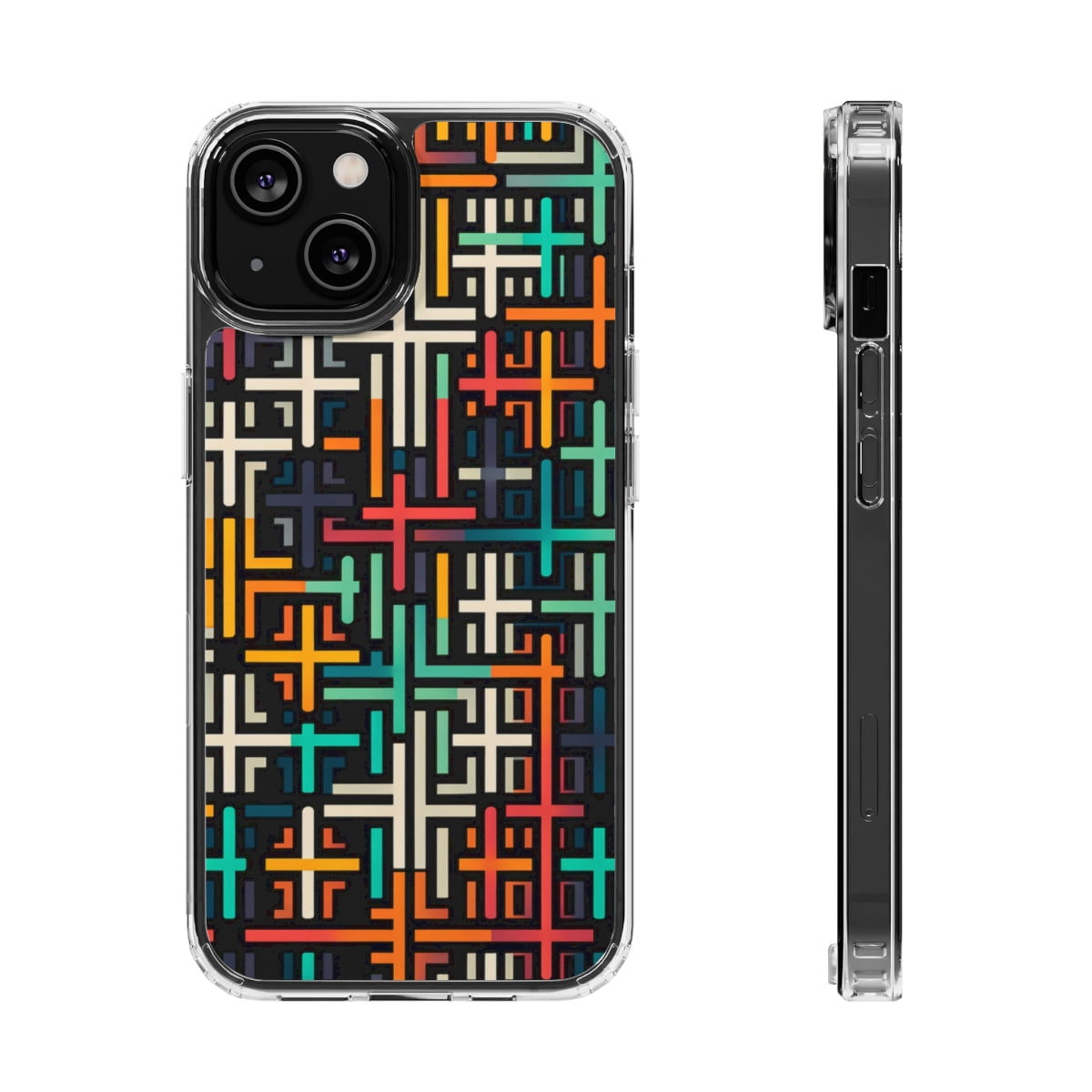 DistinctInk Clear Hybrid Case for Apple iPhone 12 Mini (5.4" Screen ...