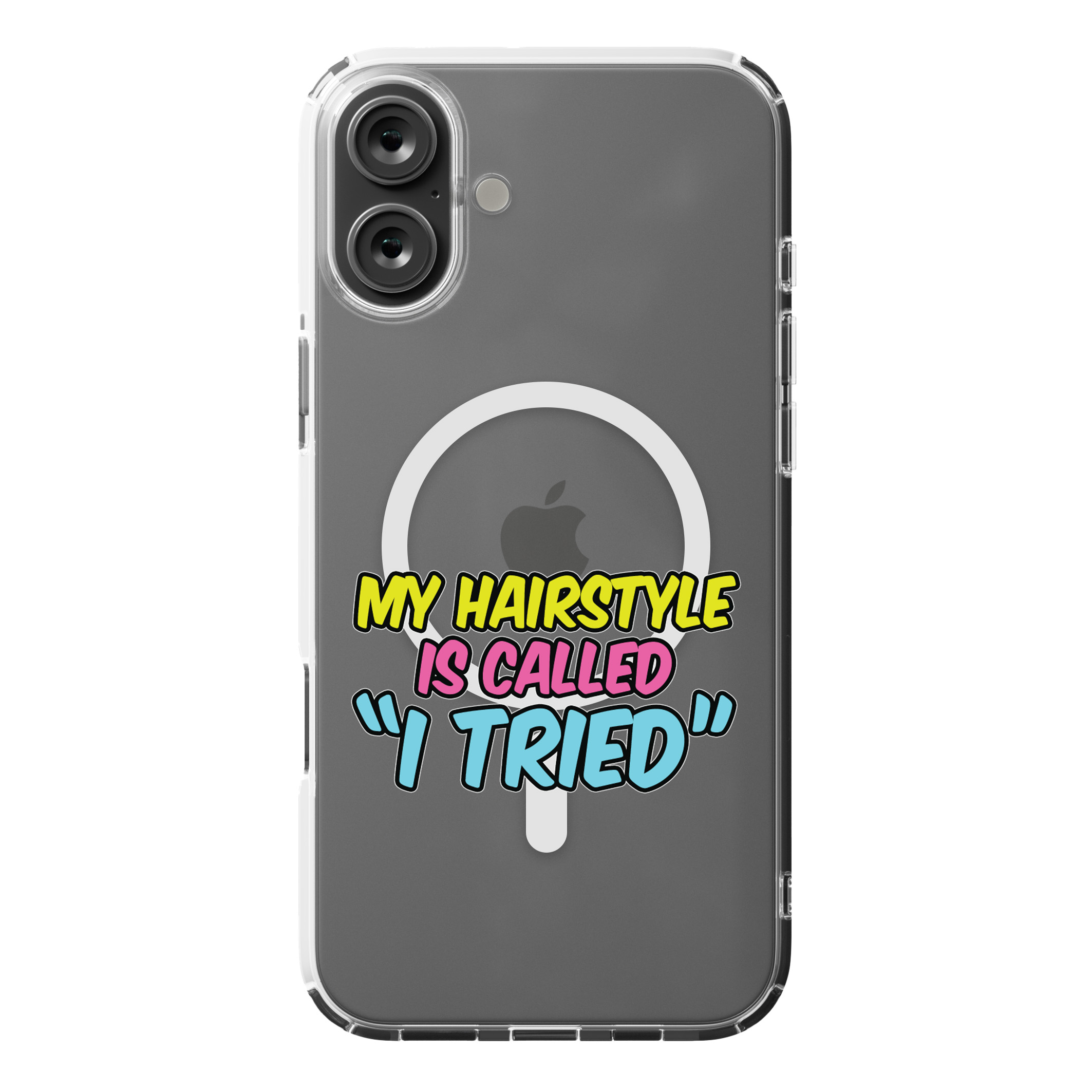 DistinctInk Hybrid Case for iPhone 16 PLUS - Slim, Durable, Compatible ...