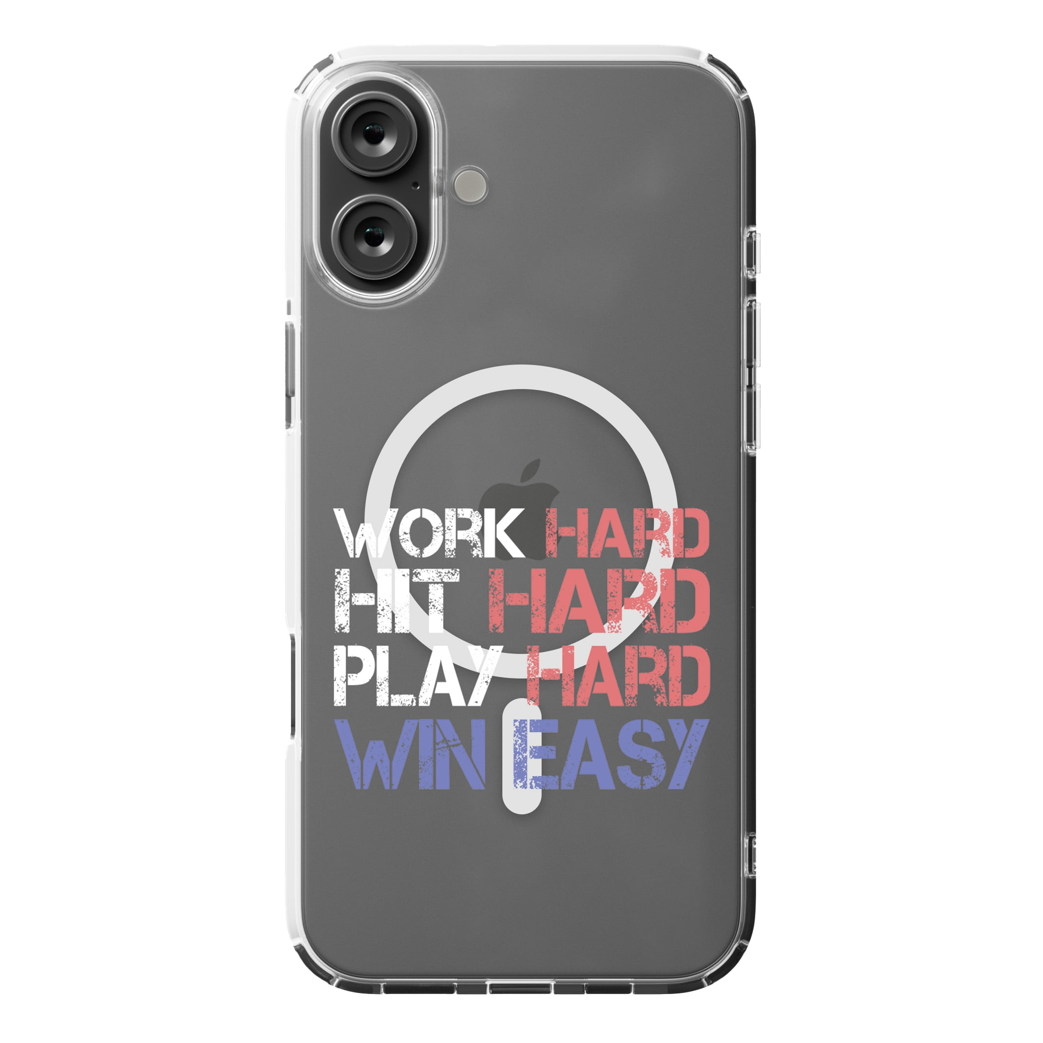 DistinctInk Hybrid Case for iPhone 16 PLUS - Slim, Durable, Compatible ...