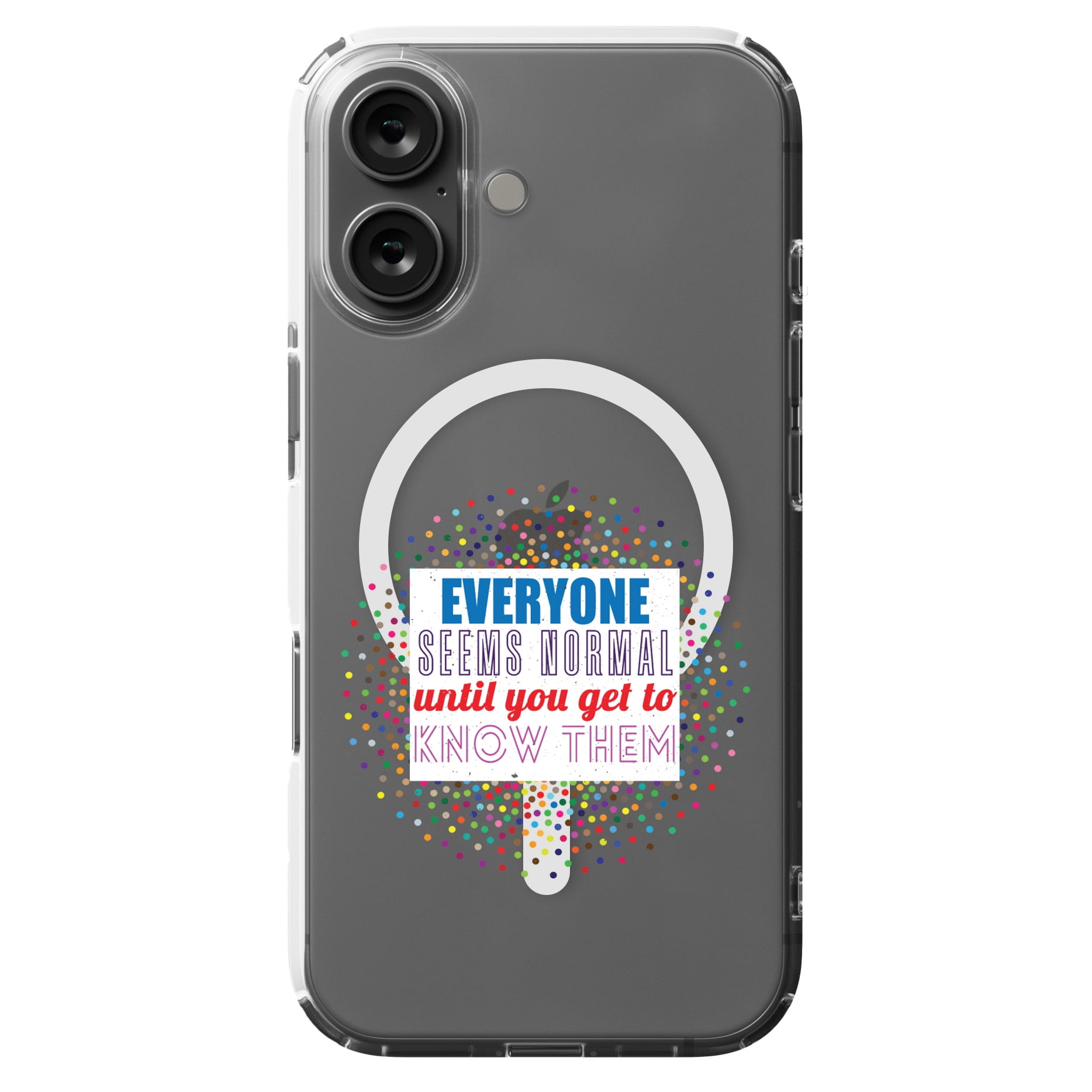 DistinctInk Hybrid Case for iPhone 16 - Slim, Durable, Compatible with ...