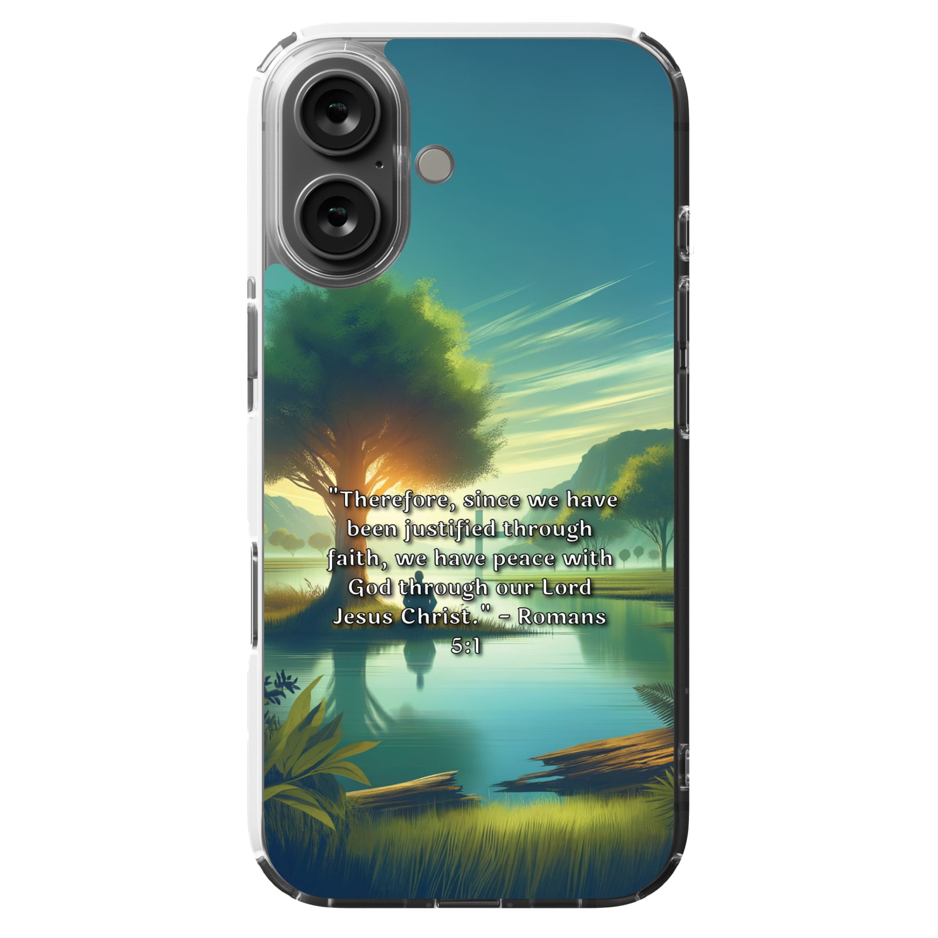 DistinctInk Hybrid Case for iPhone 16 - Slim, Durable, Compatible with ...