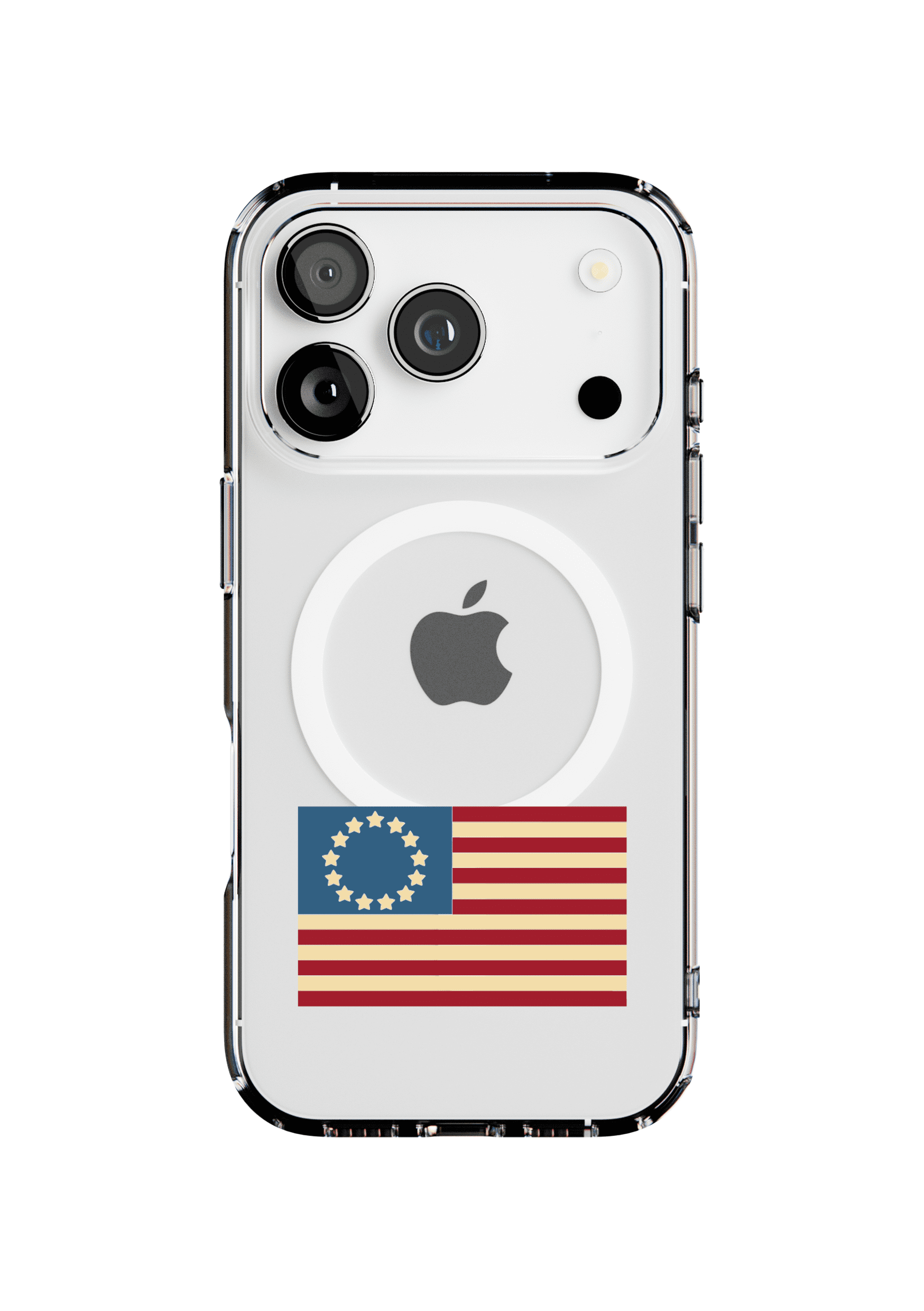 DistinctInk Hybrid Clear Case Compatible with MagSafe for iPhone 17 Pro ...