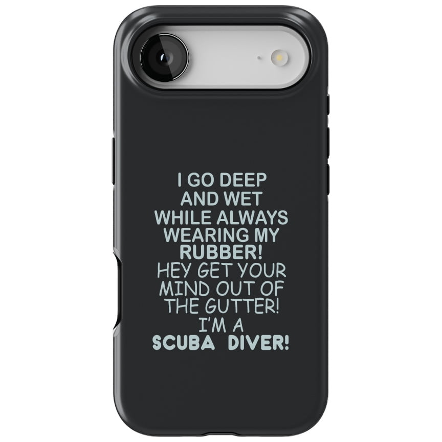 DistinctInk MagSafe Tough Case for iPhone 17 Air (6.7") - I Go Deep ...