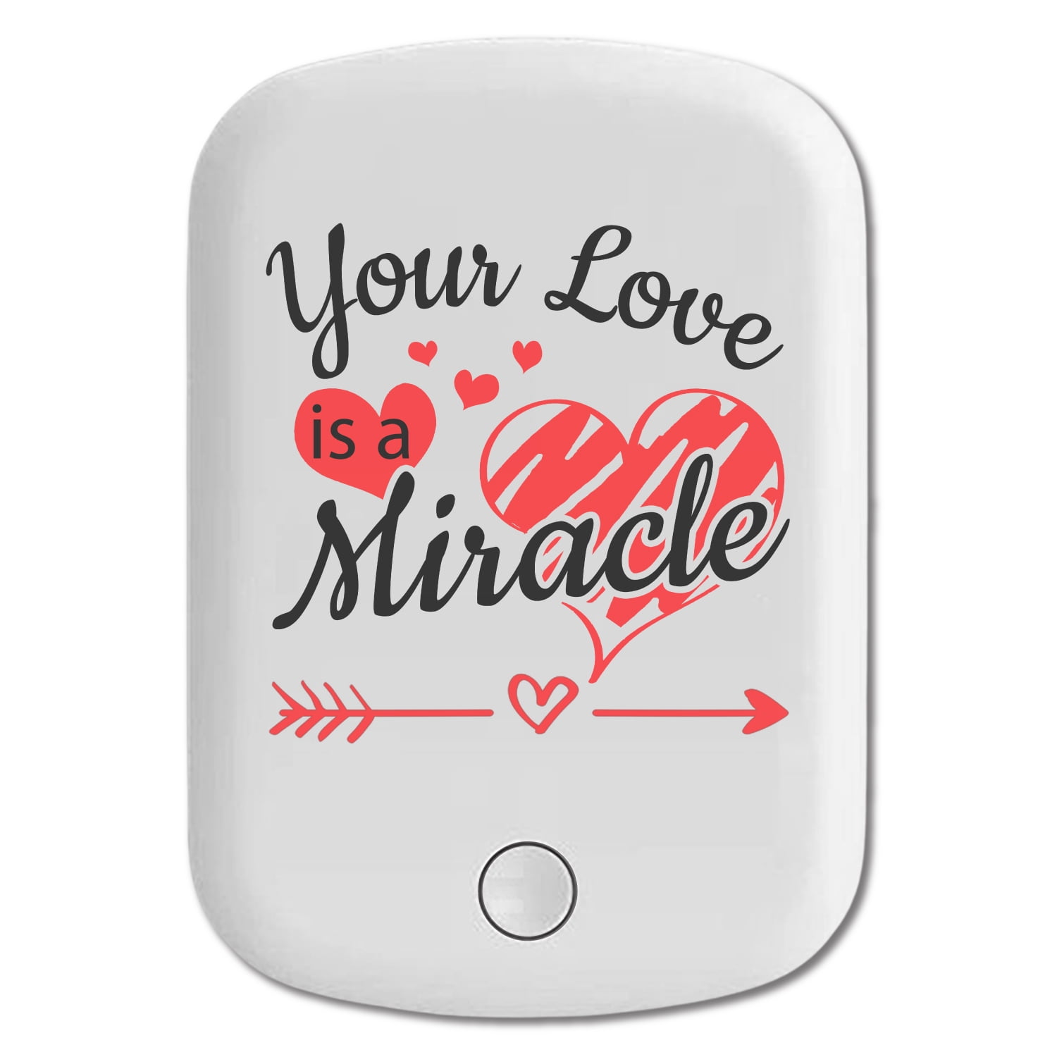 DistinctInk Magnetic Battery Pack, 5000 mAh Wireless Portable Charger ...