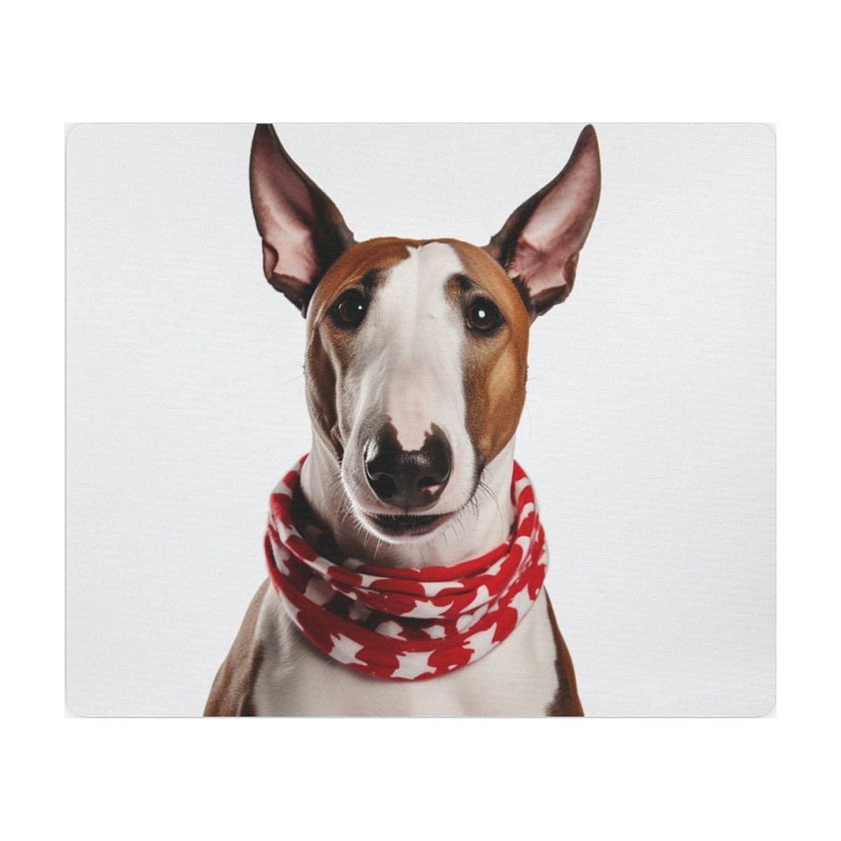 DistinctInk Mouse Pad - 1/4" Foam Rubber - Bull Terrier - Walmart.com
