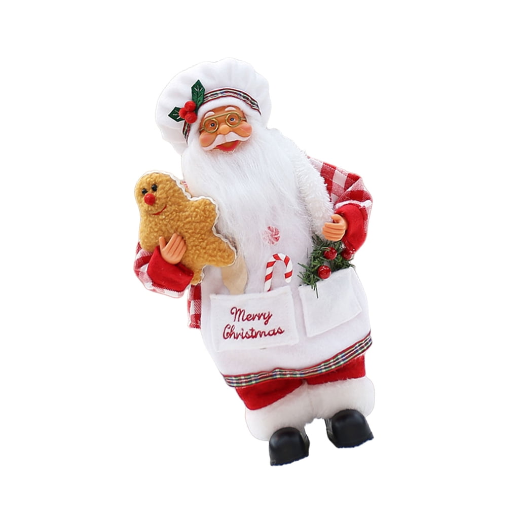Distinctive Cook Santa Christmas Decoration for Shop Window and Party ...