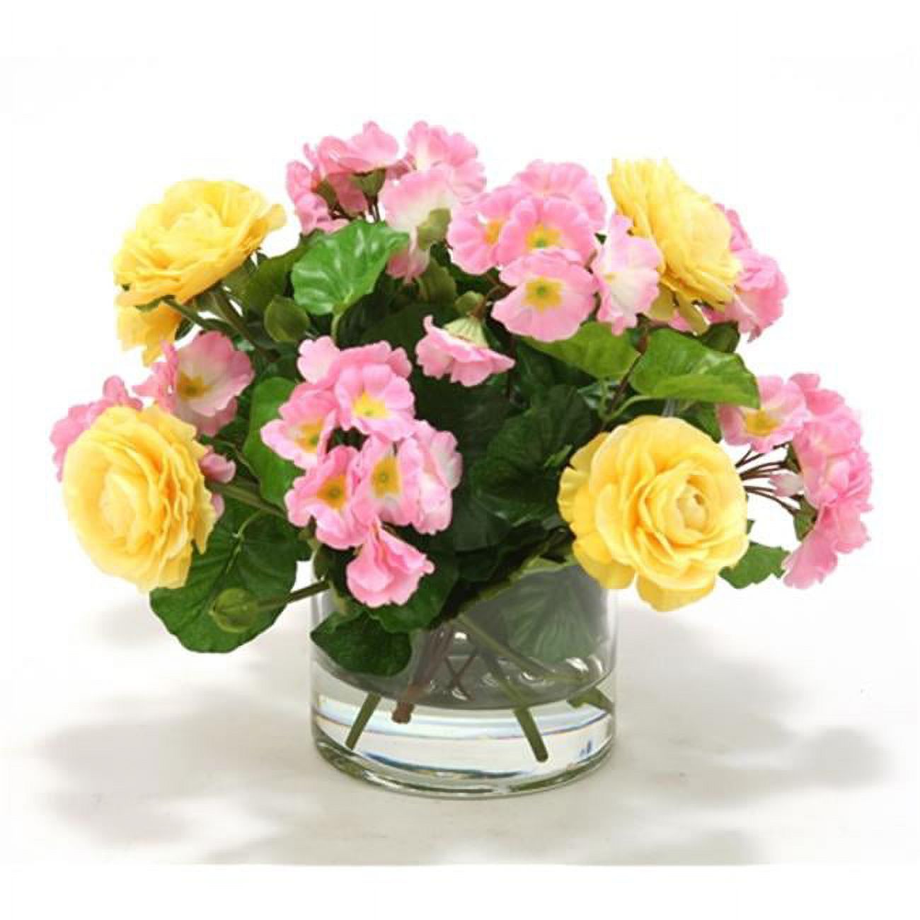 Distinctive Designs International Waterlook Pink Primrose And Yellow ...