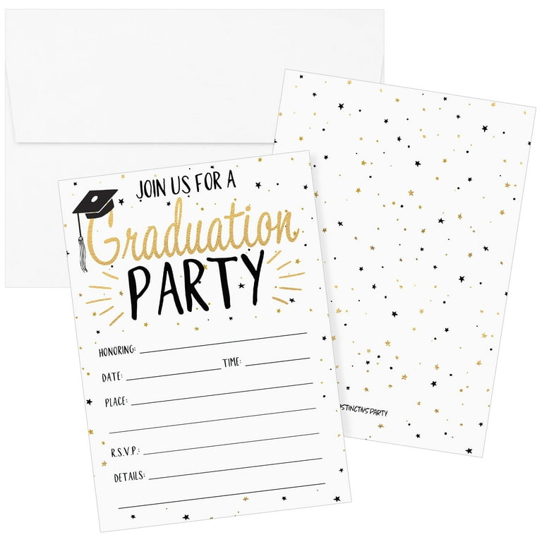 Graduation Party Invitations Psd
