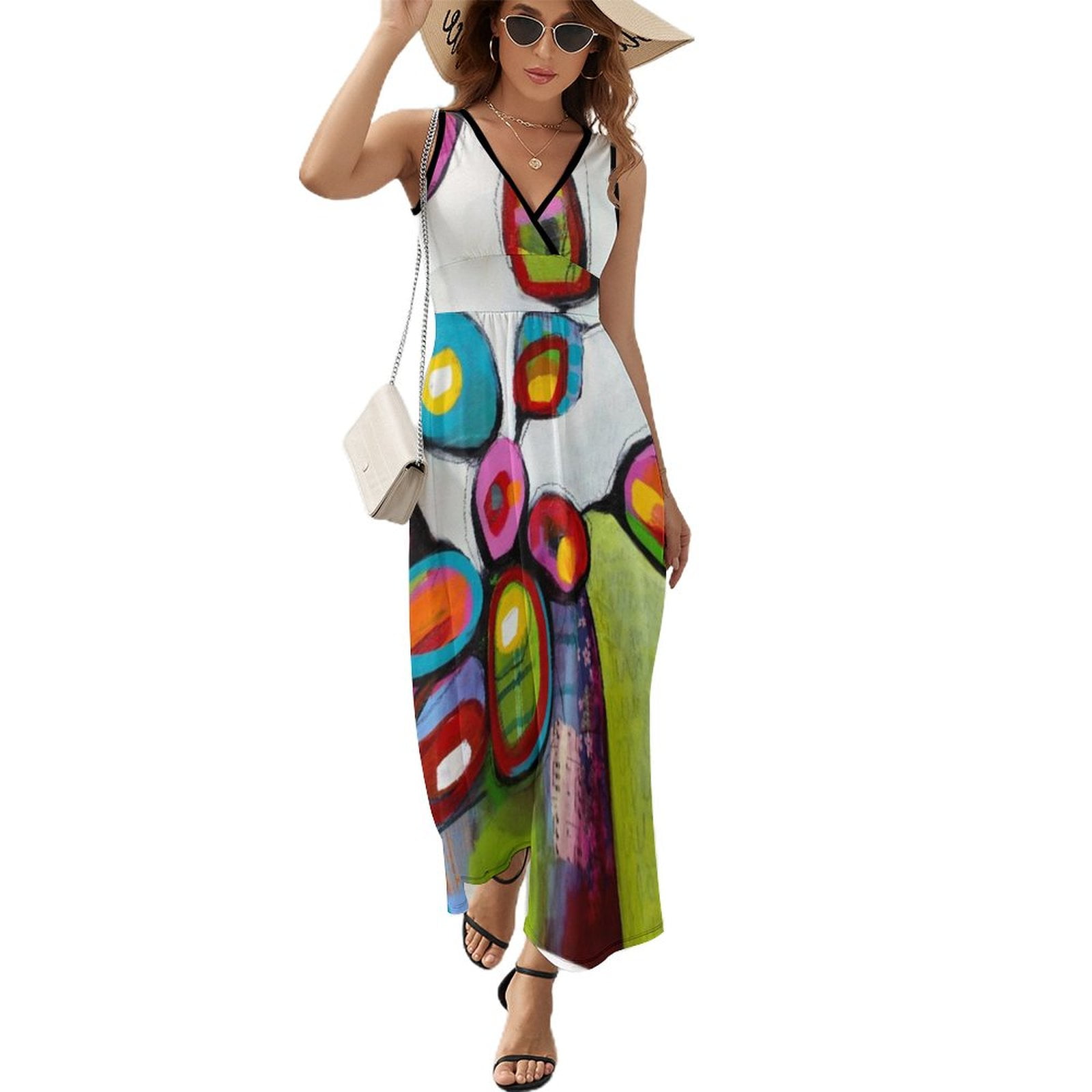 Distinguished Sleeveless Dress luxury woman evening dress women's ...