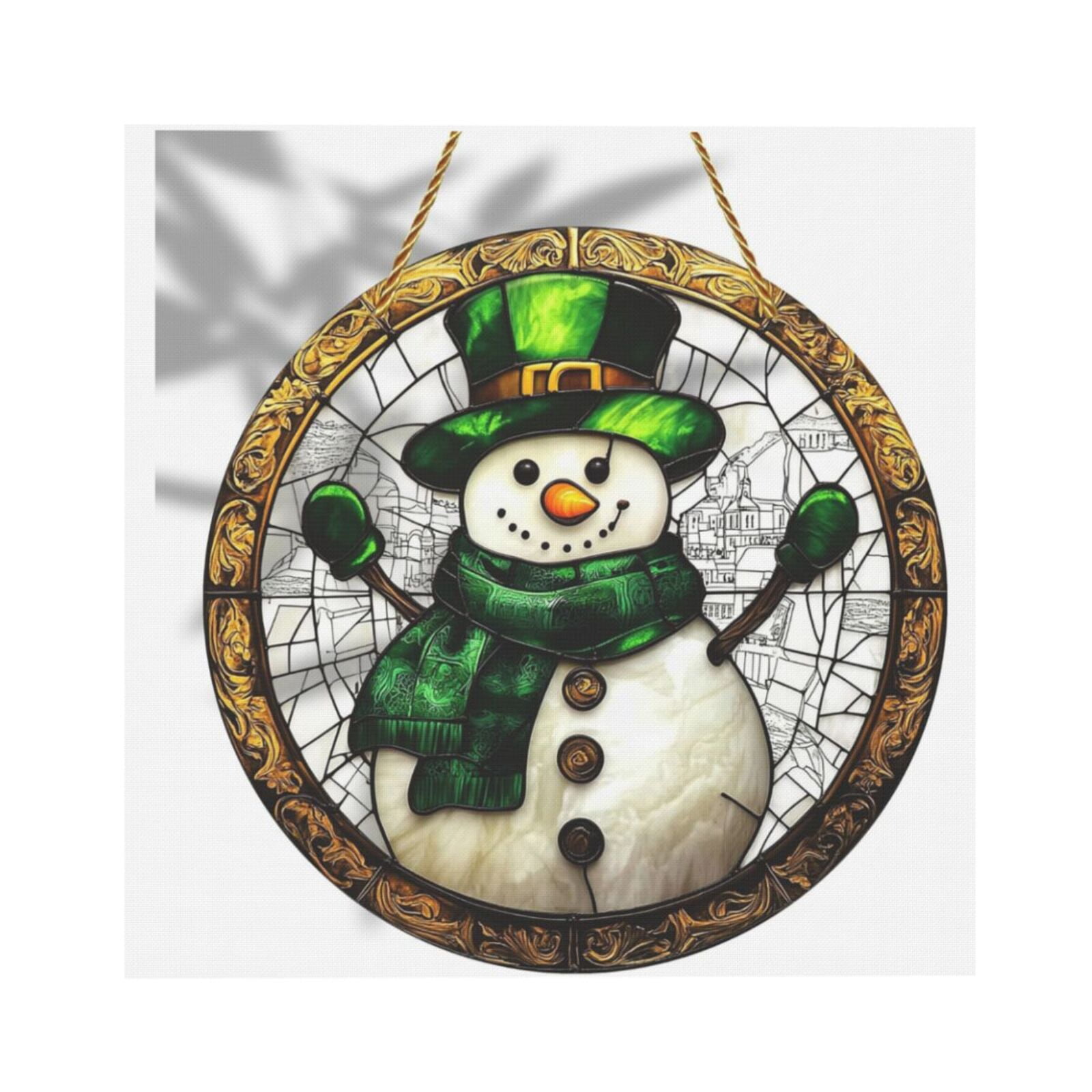 Distiny 8x8" 2D Snowman for Friends and Family Charming Christmas ...