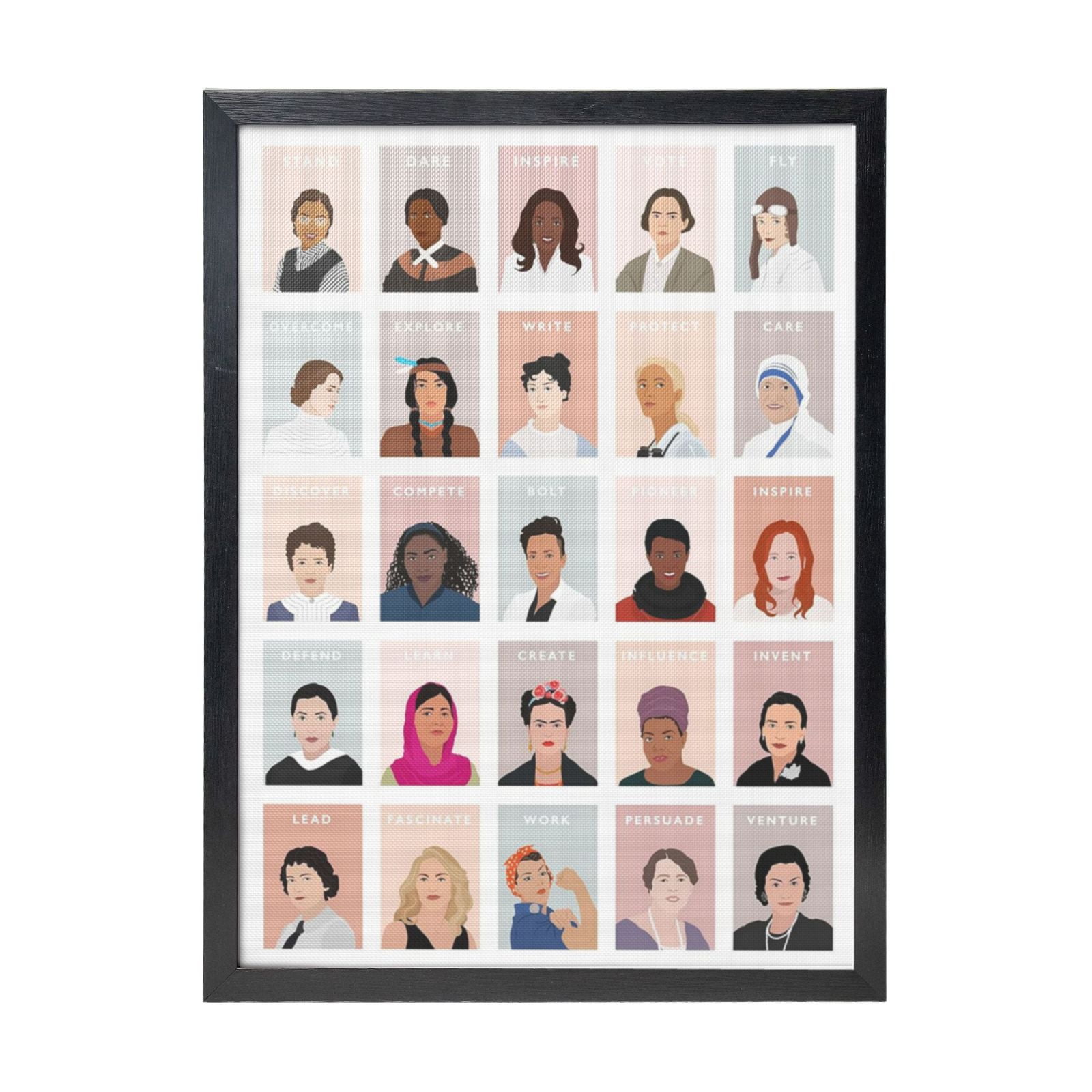 Distiny Aesthetic Feminist Wall Art and Motivational Poster,Unframed ...