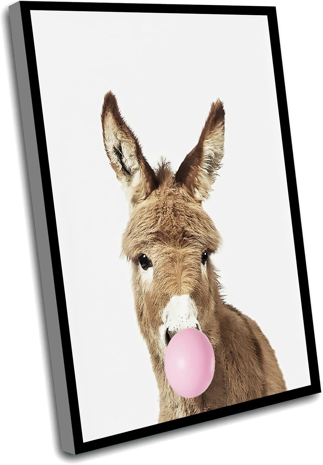 Distiny Baby Wall Art For Nursery Girl,Nursery Donkey Print,Baby Donkey ...