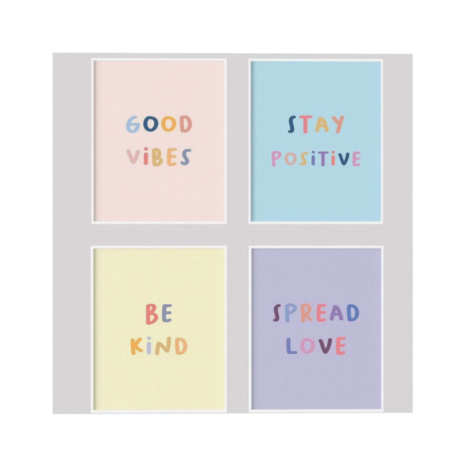 Distiny Kid Affirmations Wall Decor Unframed Inspirational Quotes for ...