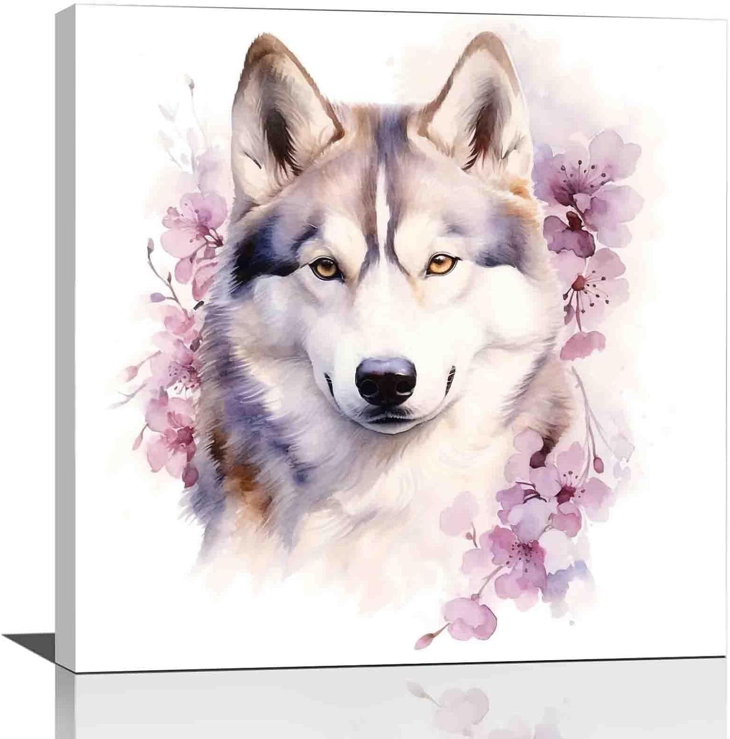 Distiny Siberian Husky, dog watercolor painting print -watercolor ...