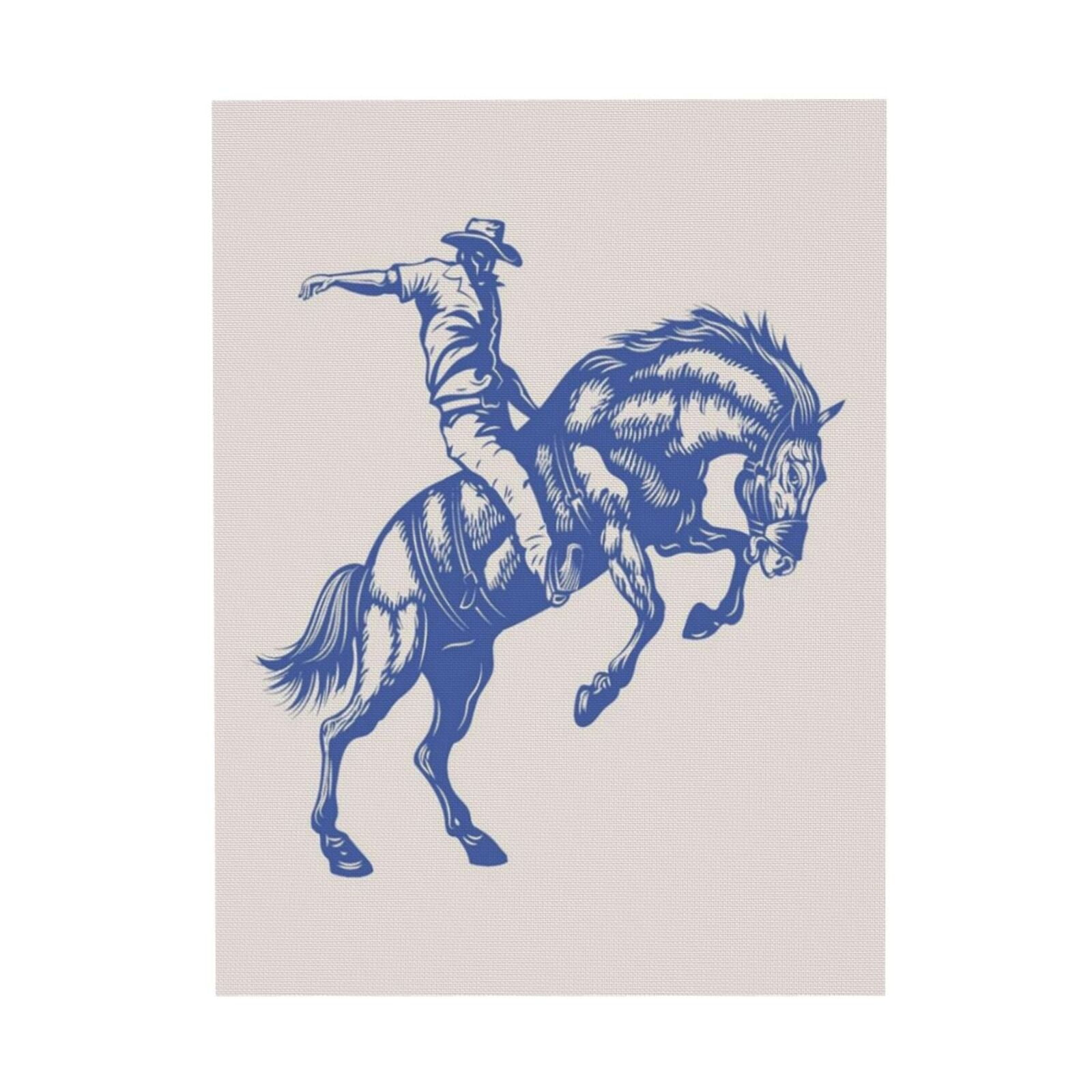 Distiny Vintage Advertising Poster - Retro Western Print - Cowboy ...