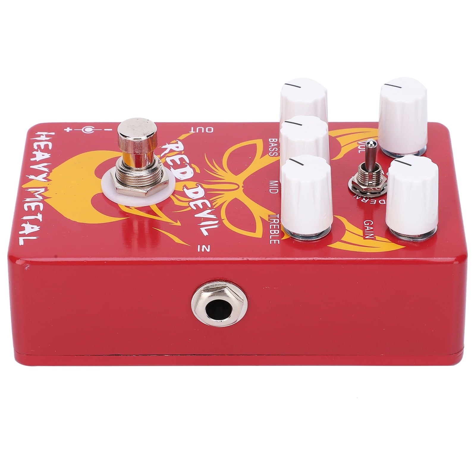 Distortion Guitar Pedal Red Devil Heavy Metal Tone Effect Electric ...