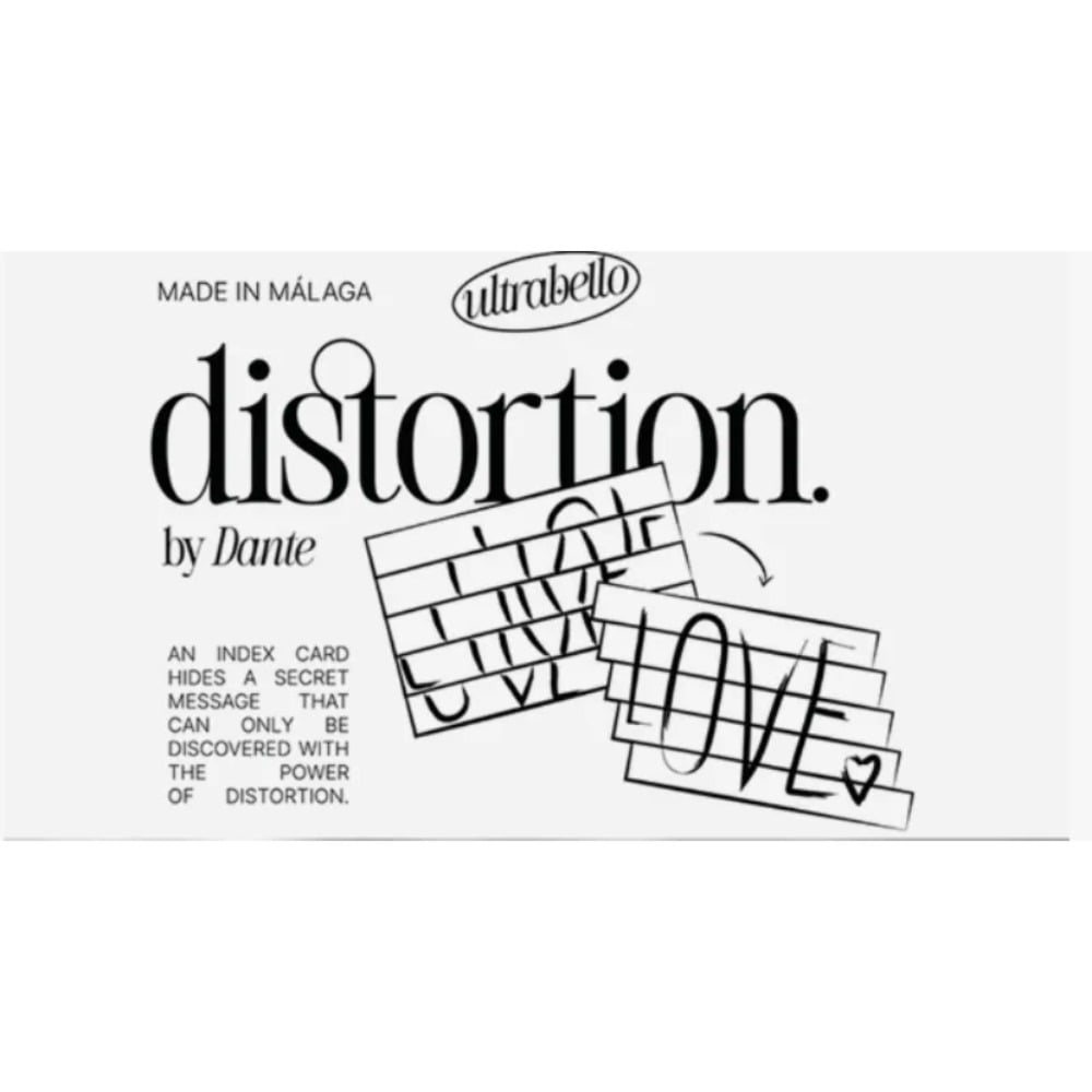 Distortion by Dante and Ultrabello Close Up Performer Utility Mentalism ...