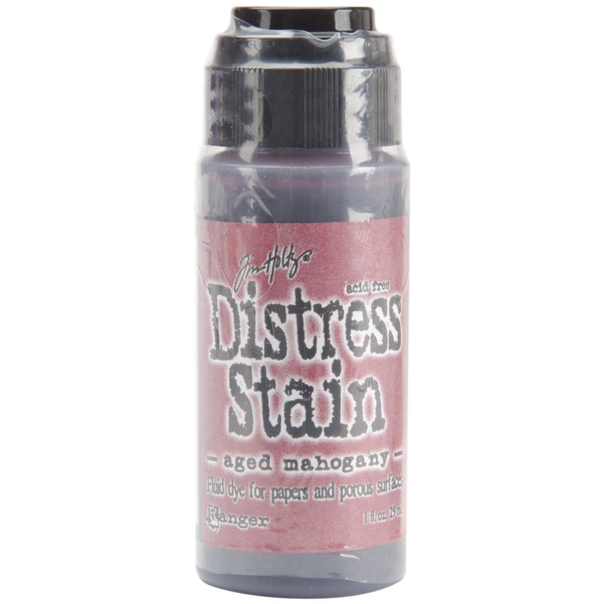 Distress Stain 1oz-Aged Mahogany, Pk 1, Tim Holtz/Ranger - Walmart.com