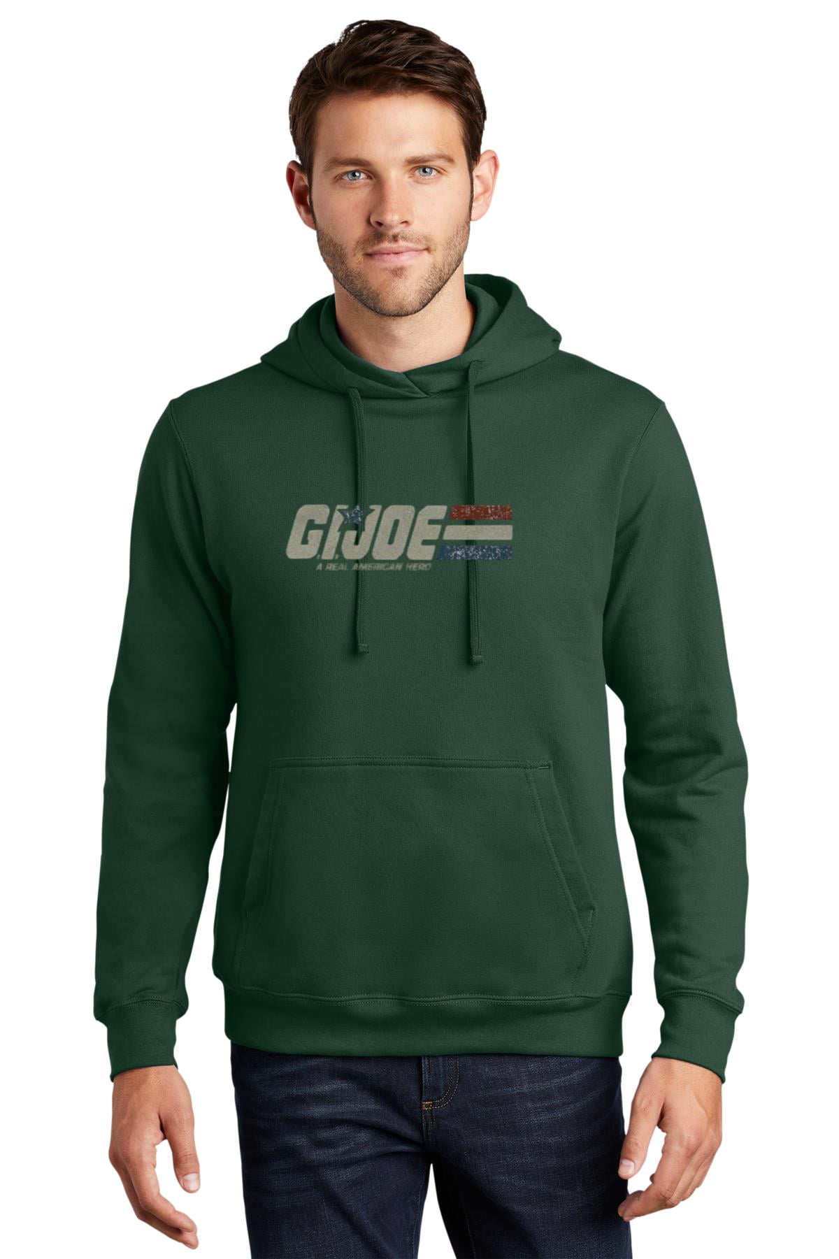 Distressed 80s Hoodie Retro GI Joe American Hero Cartoon Gen X Gift up ...