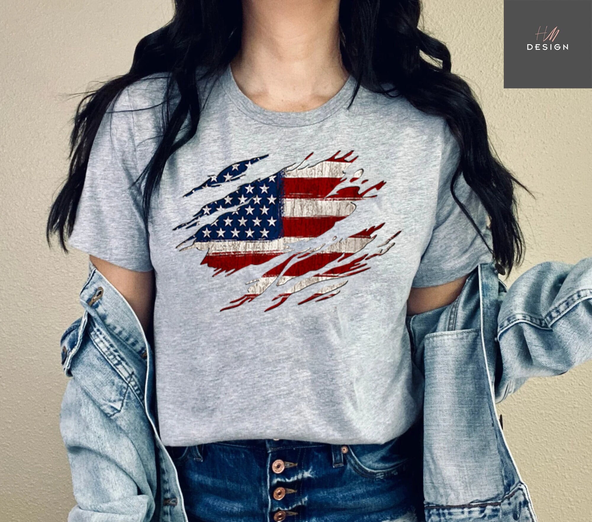 Distressed American Flag,4th Of July Family Shirt,American Flag Shirt ...