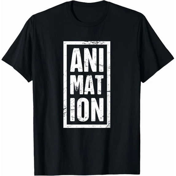 Distressed Animation Animator Tee Gift Unisex T-Shirt - Walmart.com