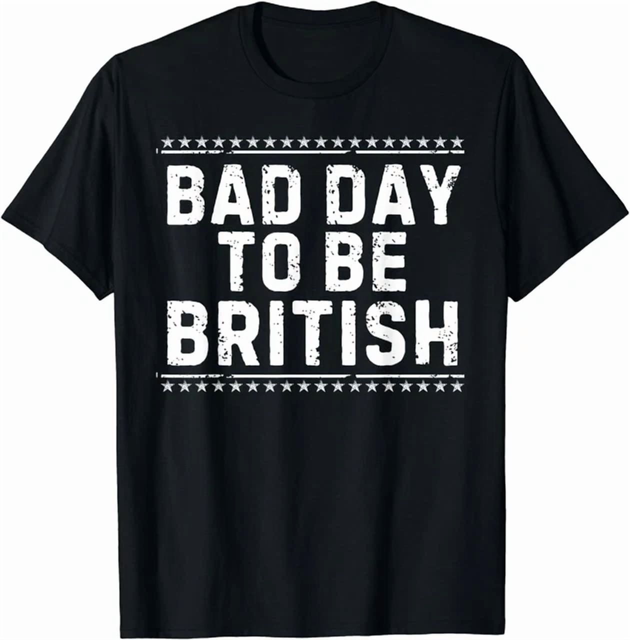 Distressed Bad Day To Be British Unisex S-5XL T-Shirt - Walmart.com