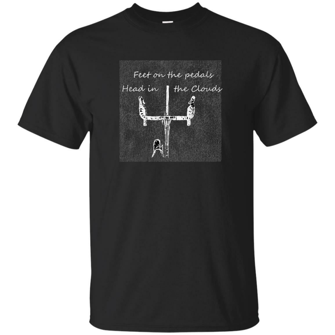 Distressed Bicycle Mountain Bike Pedaling Cyclist Biker Quote Gift Black Tshirt - Walmart.com