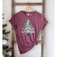 Distressed Christmas Tree, Cute Winter Christmas Shirt, Grungy Tree ...