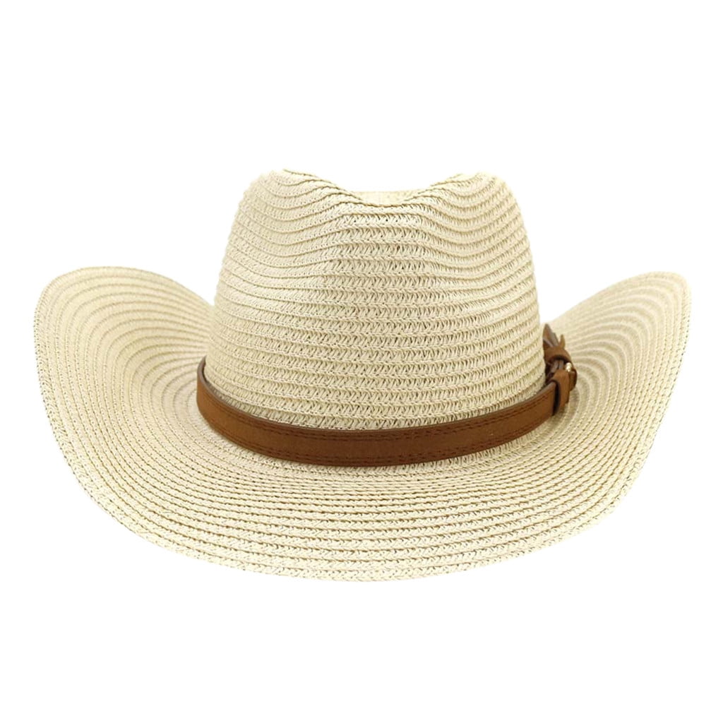 Distressed Denim Sun Hat - Western-Style Hat for Outdoor Festivals ...