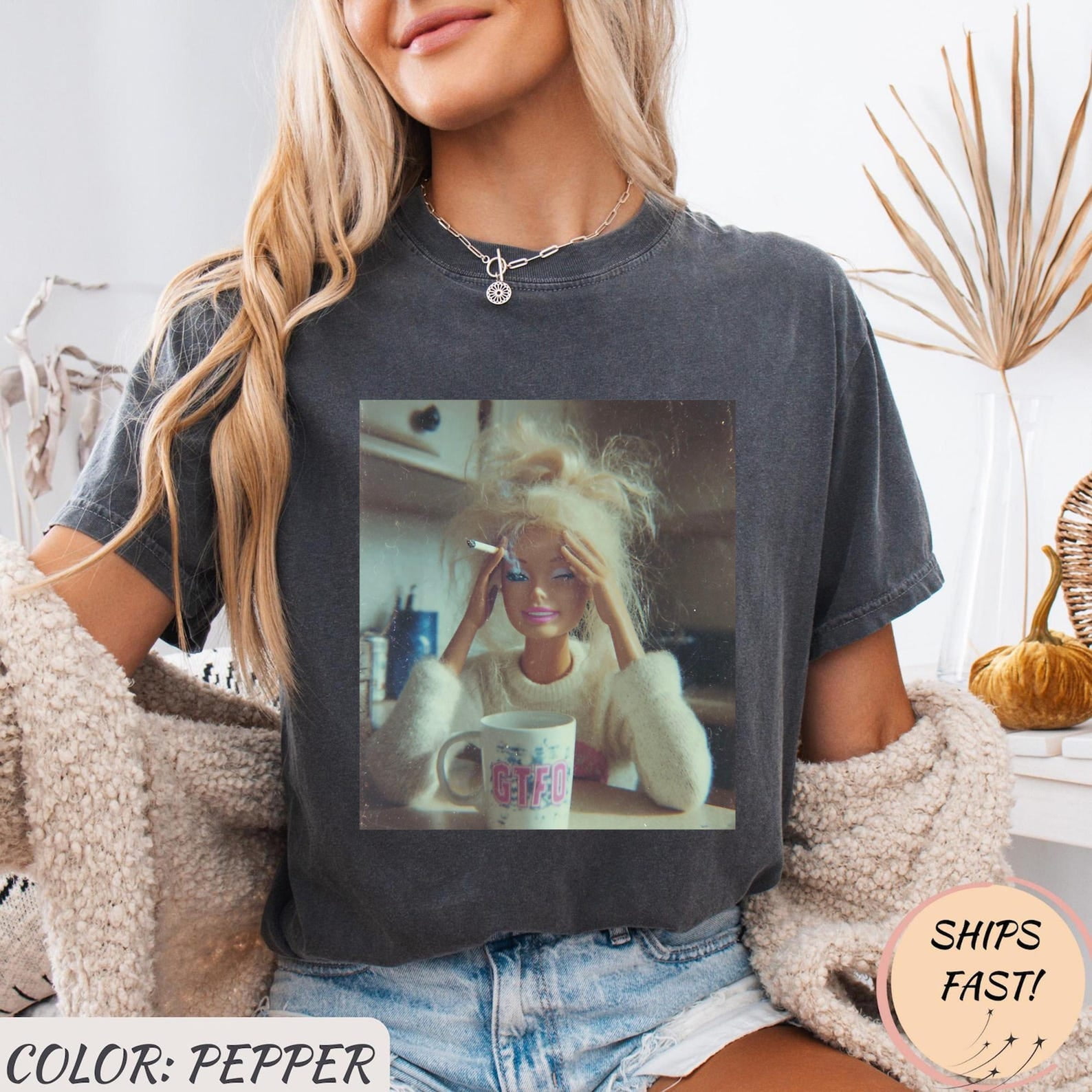 Distressed Doll Face Meme Shirt, Funny Meme Girl Shirt - Walmart.com
