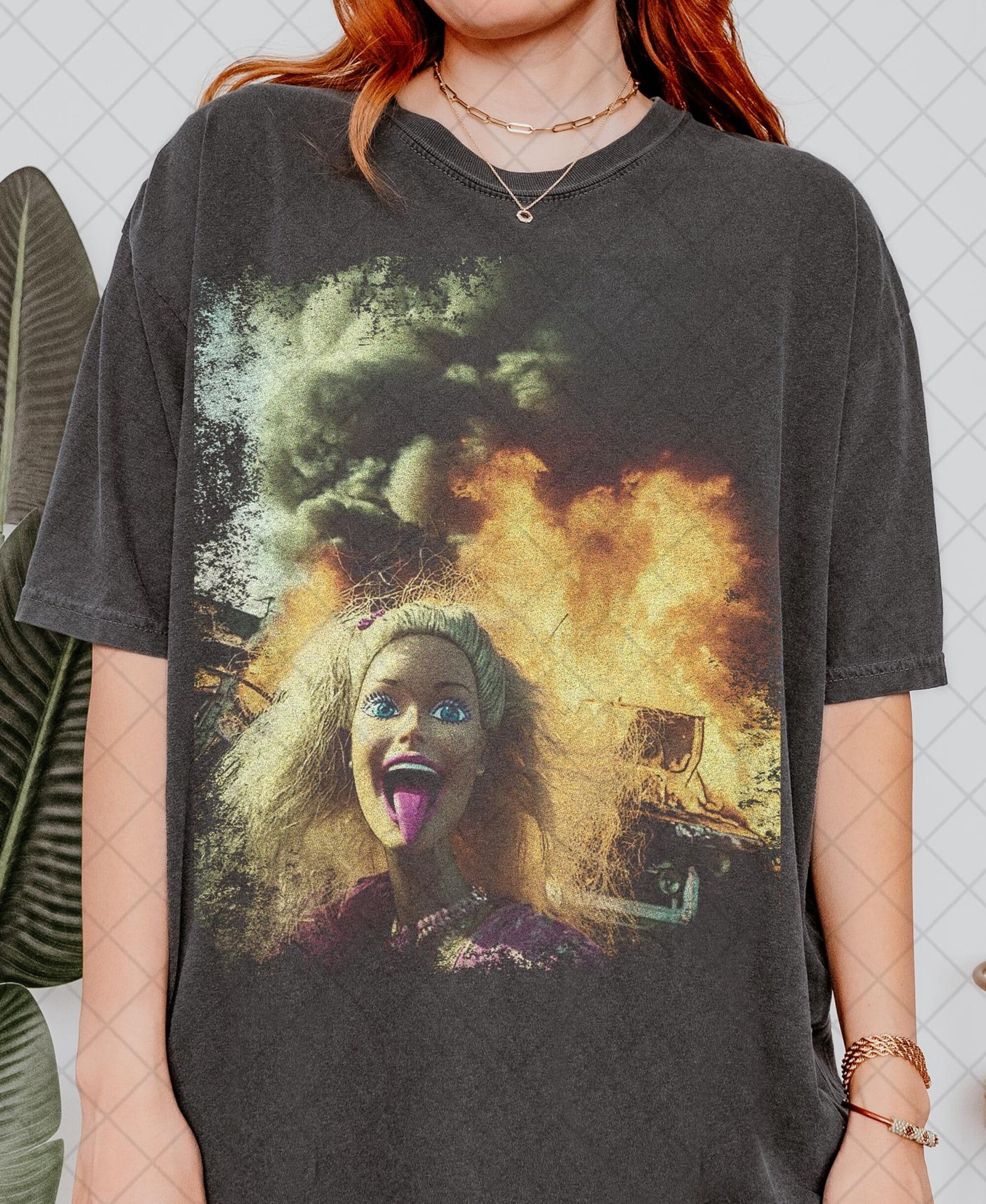 Distressed Doll Face Meme TShirt Shocked Doll Face TShirt Gift For ...