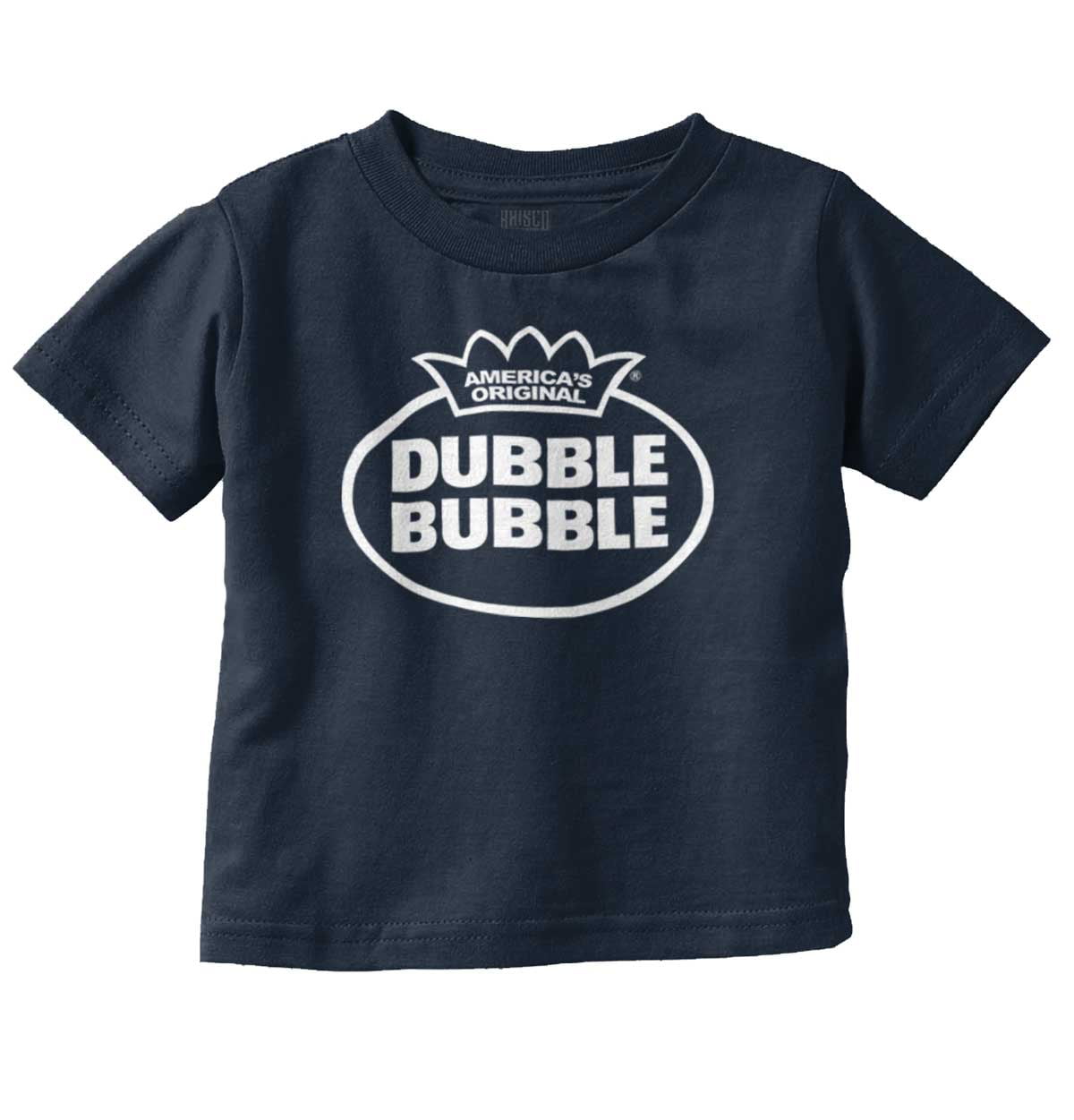 Distressed Dubble Bubble Retro Double Toddler Boy Girl T Shirt Infant ...