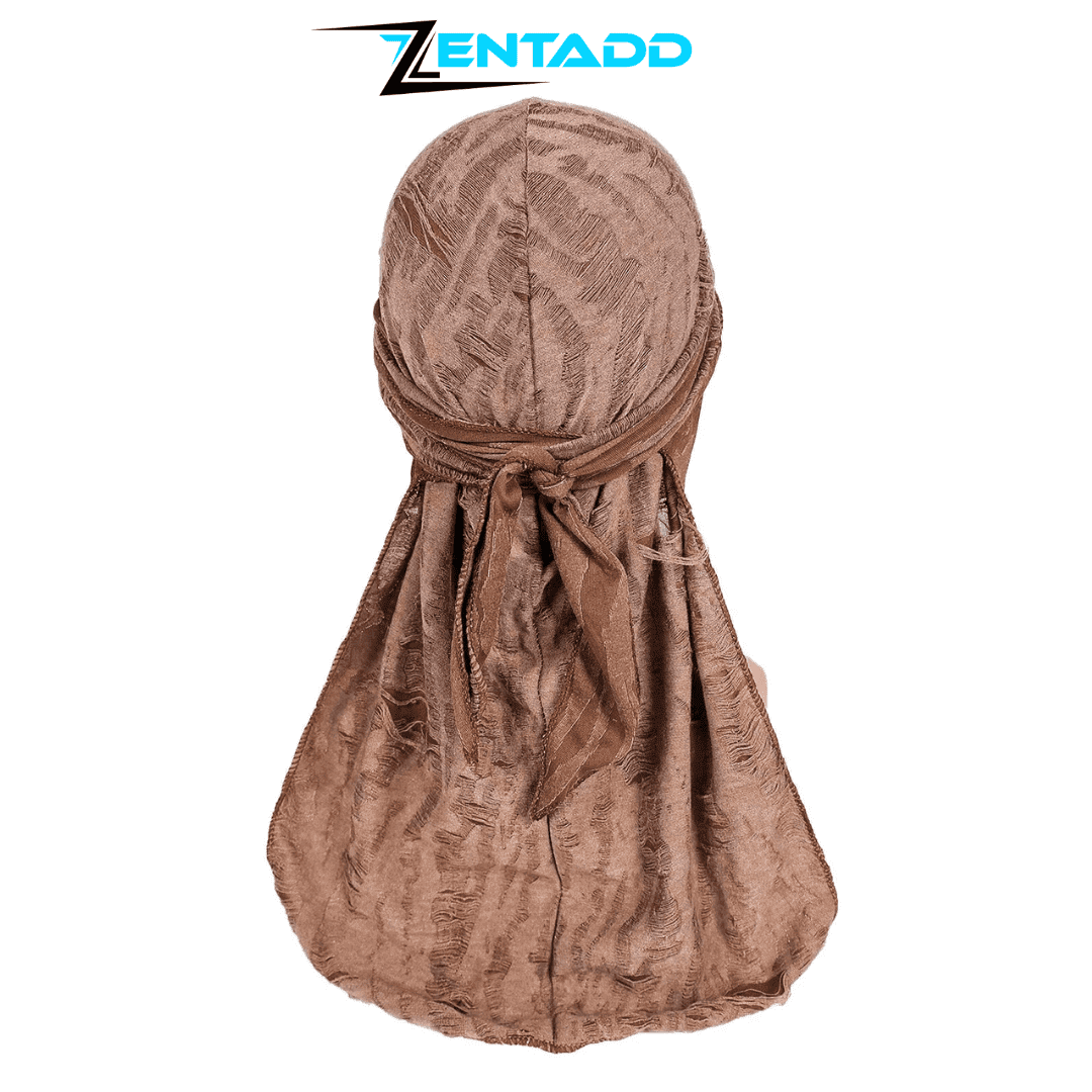 Distressed Durag Head Wrap for Mens wave cap-Khachi - Walmart.com