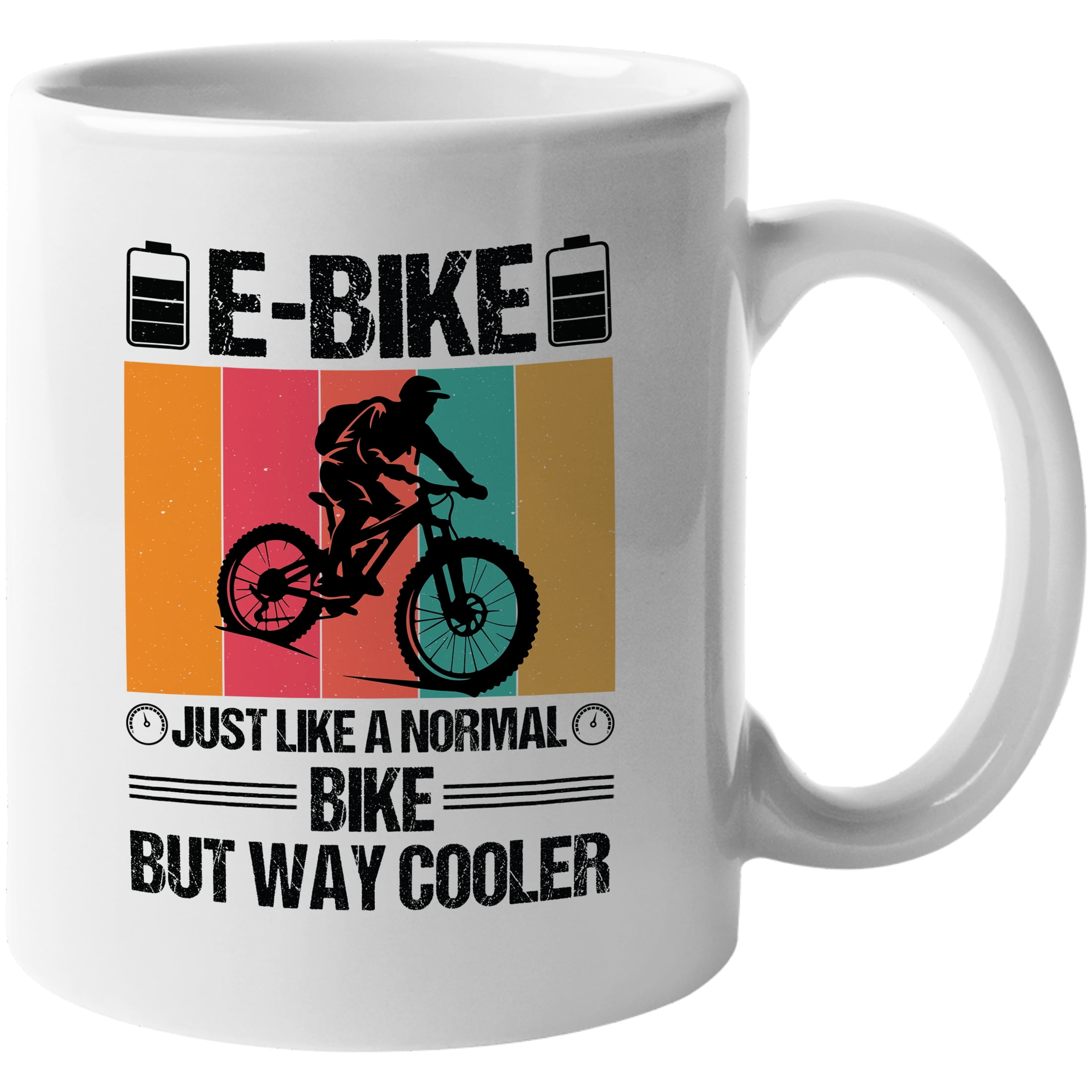 Distressed E-Bike, Just Like a Normal Bike but Way Cooler, Cyclist or ...