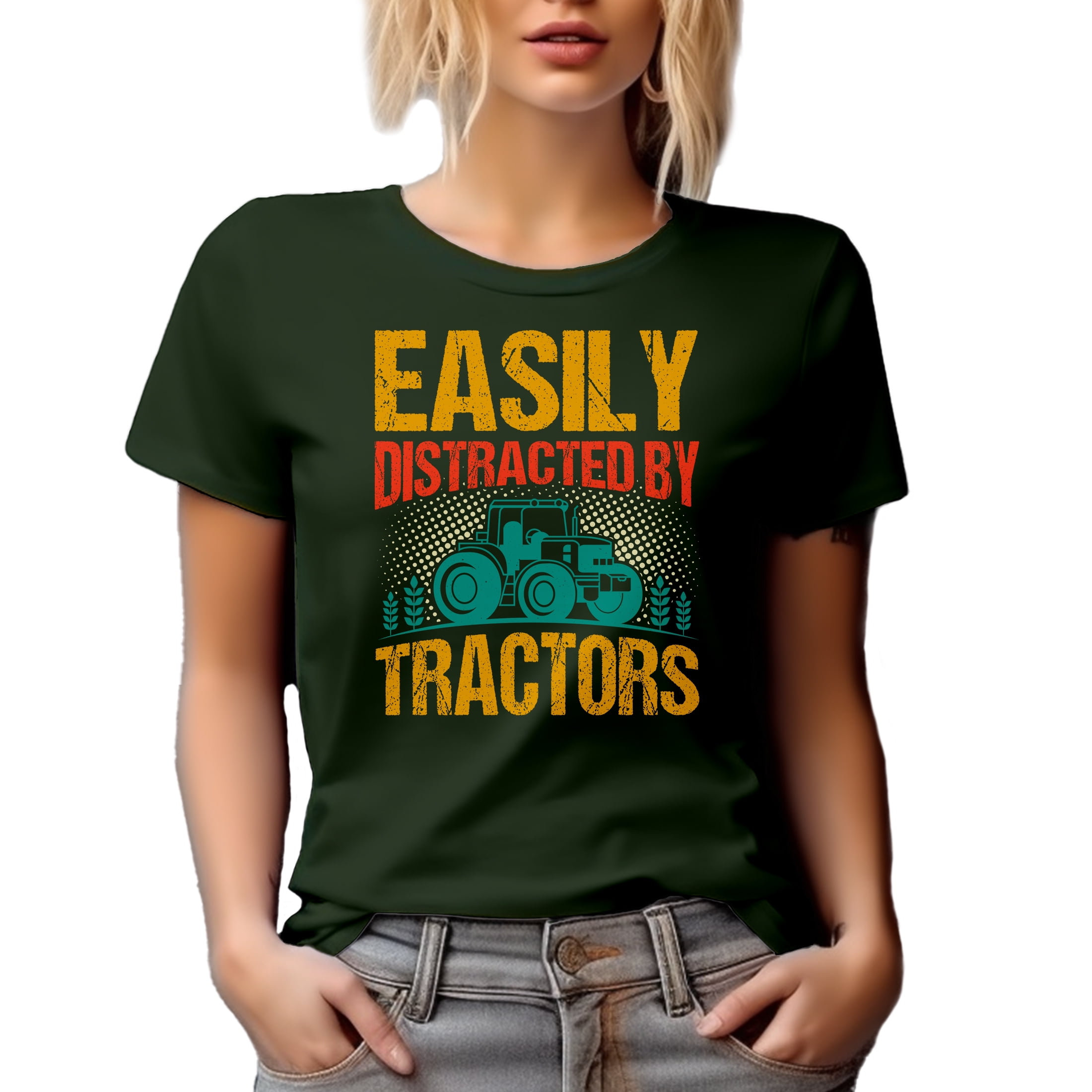 Distressed Easily Distracted by Tractors - Farmer or Farm Owner ...