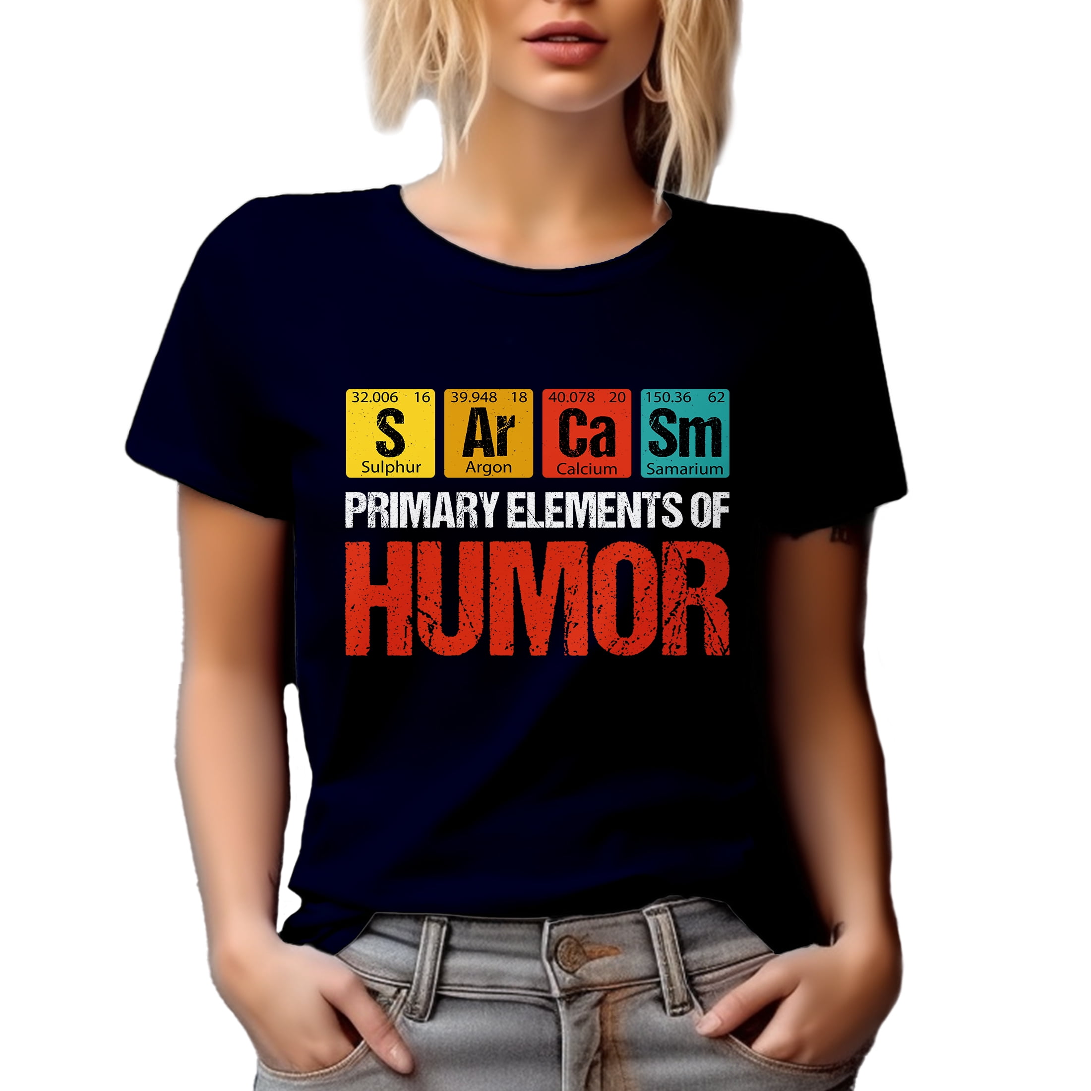 Distressed Elements of Humor, Sarcasm - Funny Chemistry Periodic Table ...