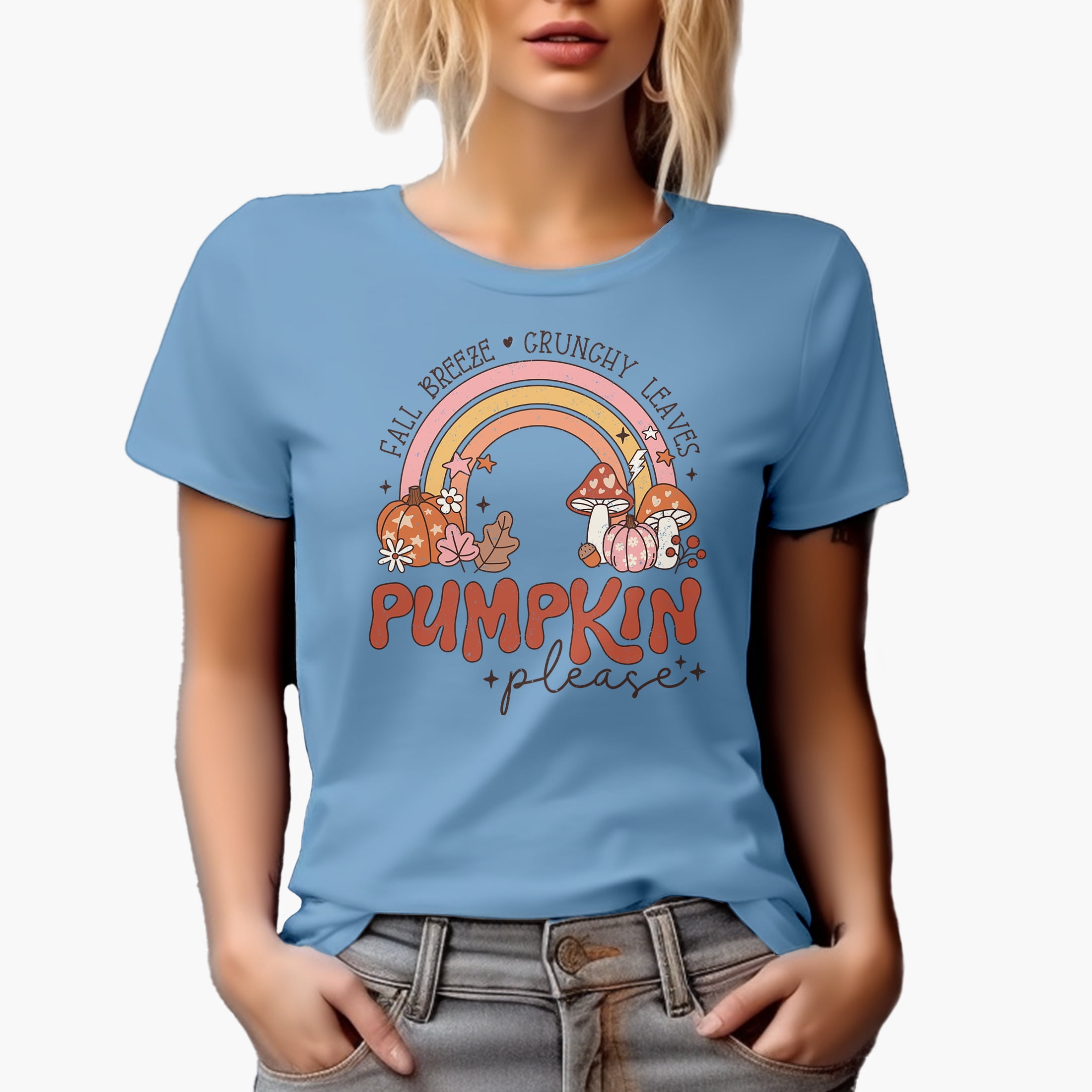 Distressed Fall Breeze, Crunchy Leaves, Pumpkin Please - Retro Autumn ...