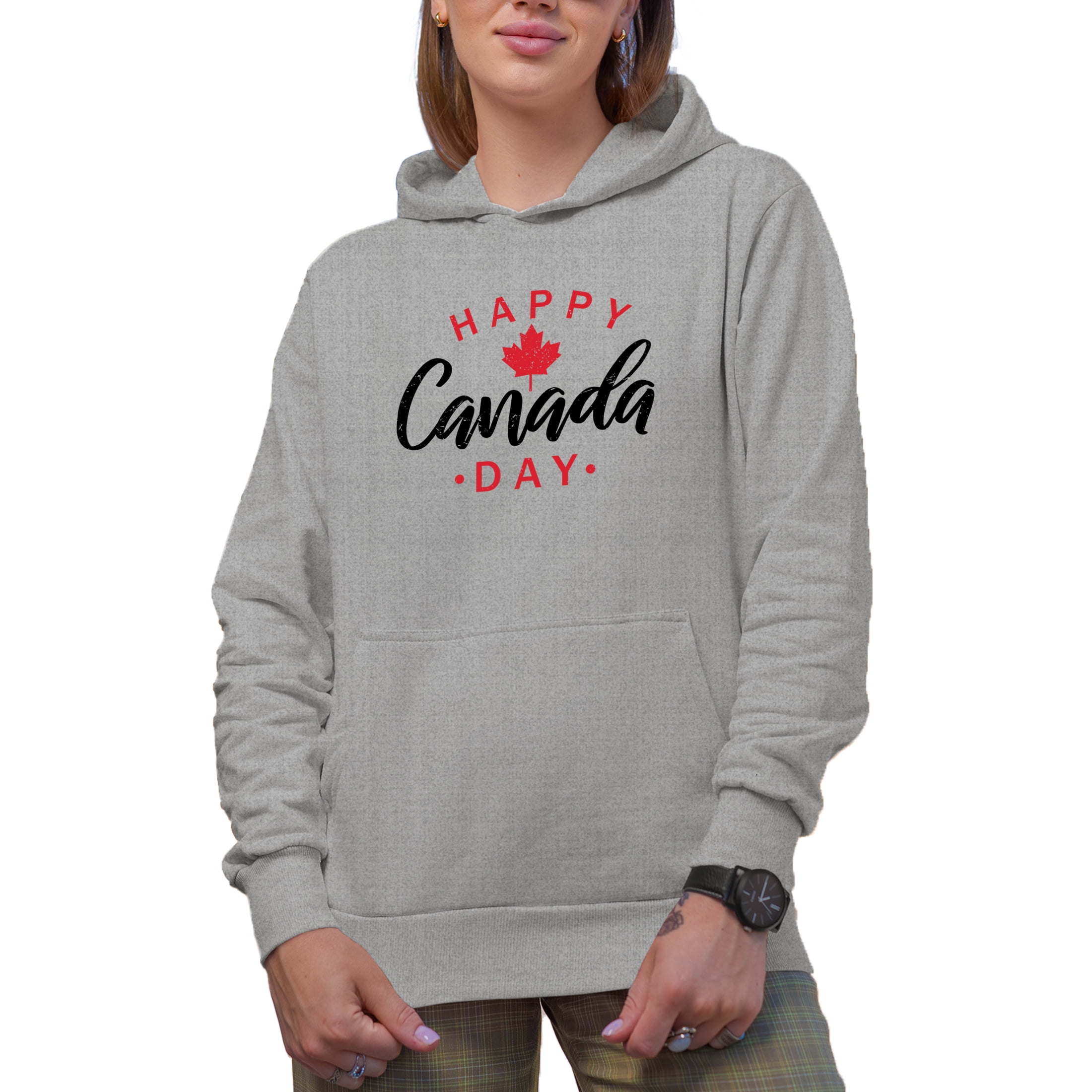 Distressed Happy Canada Day - Maple Leaf, Canadian Themed Merch Gift ...