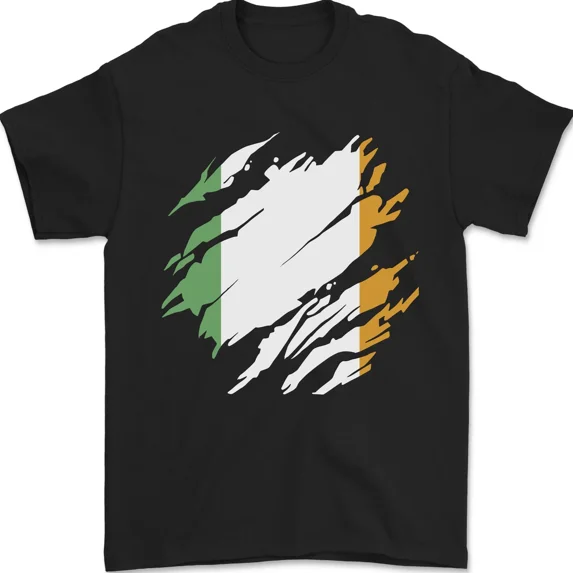 Distressed Ireland Flag Irish Heritage Football Fan Unisex T-Shirt, up ...