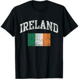 Distressed Ireland Flag National Pride Unisex Short Sleeve Graphic T ...